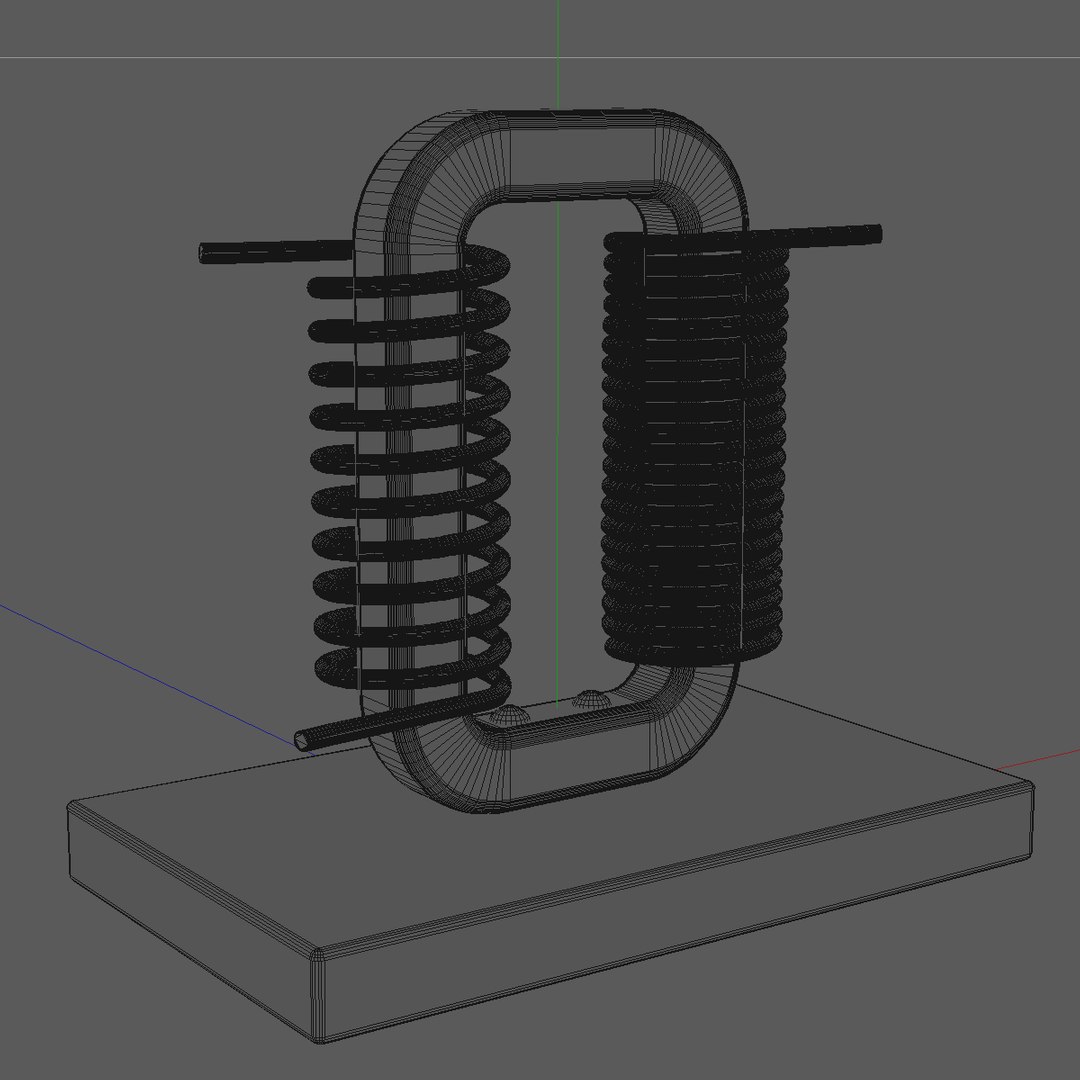 3D Schematically Transformator - TurboSquid 1293484
