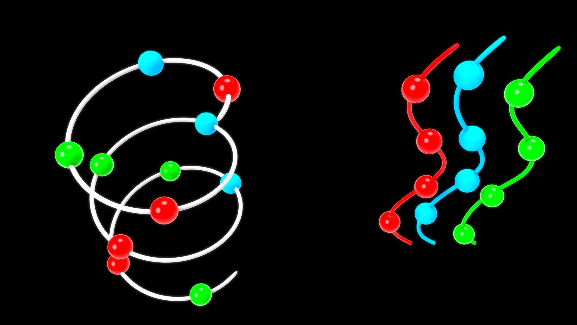 3D Model Alpha Triple Helix - TurboSquid 2199172