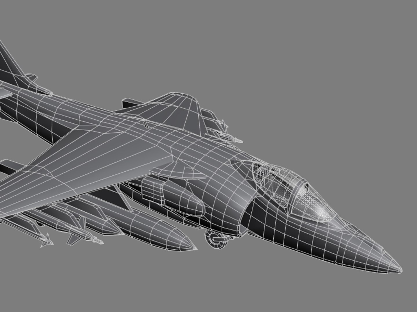 max harrier modele games