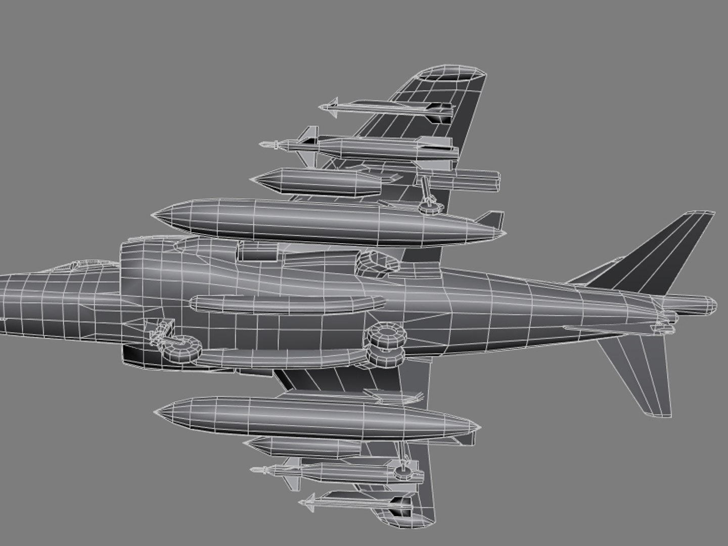 max harrier modele games