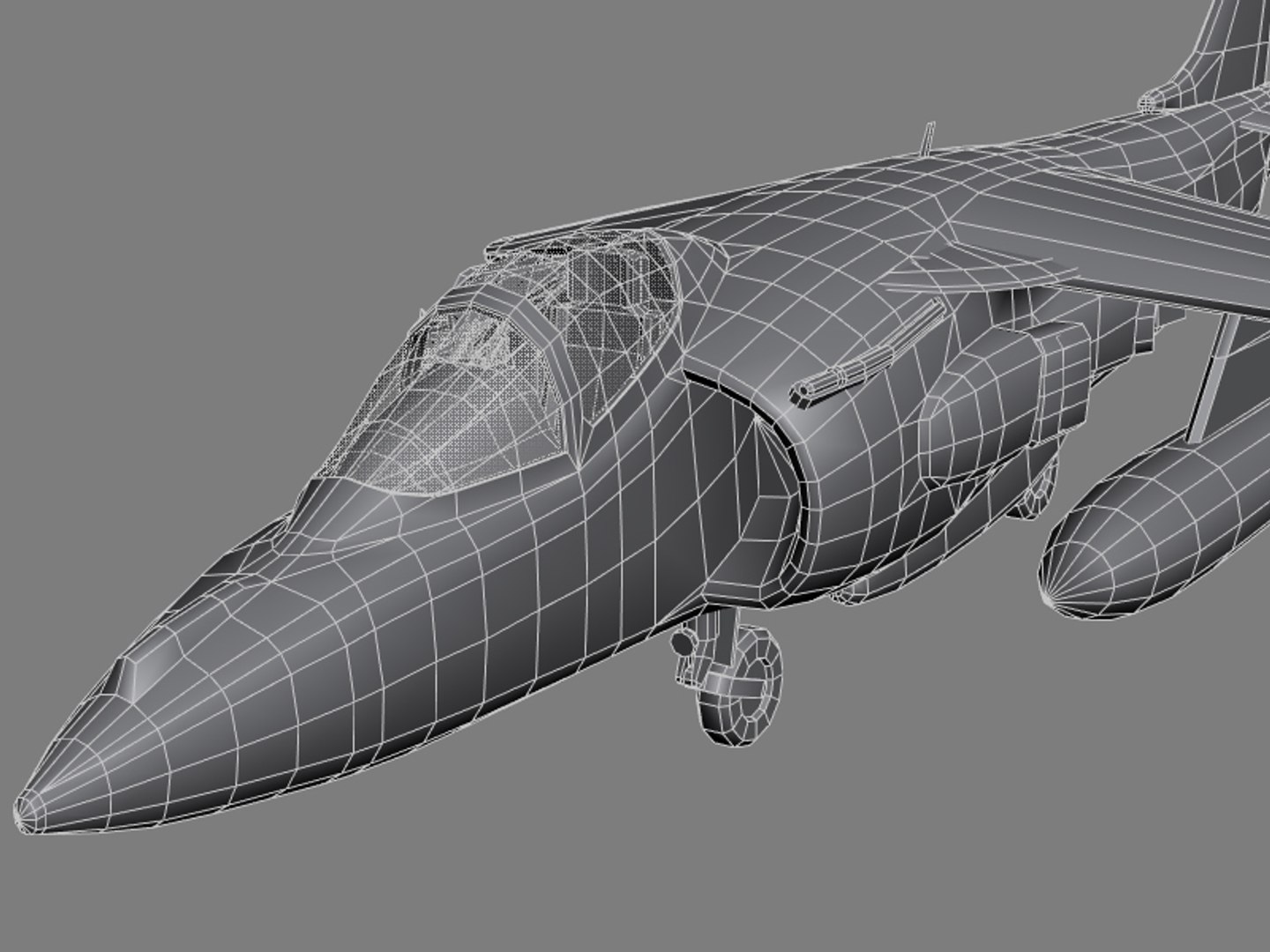 max harrier modele games