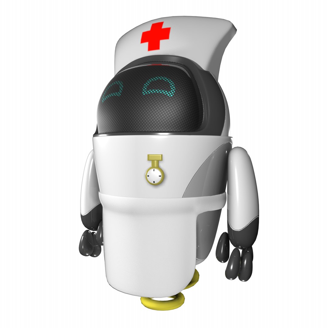 Robots Nurse Drone 3D Model - TurboSquid 1259926