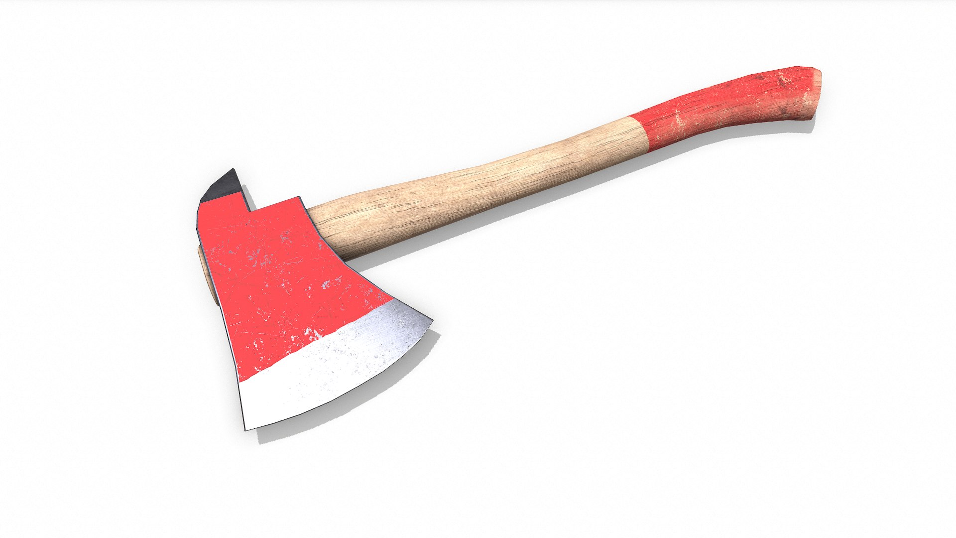Free 3D Fire Axe Low-poly PBR - TurboSquid 2314574