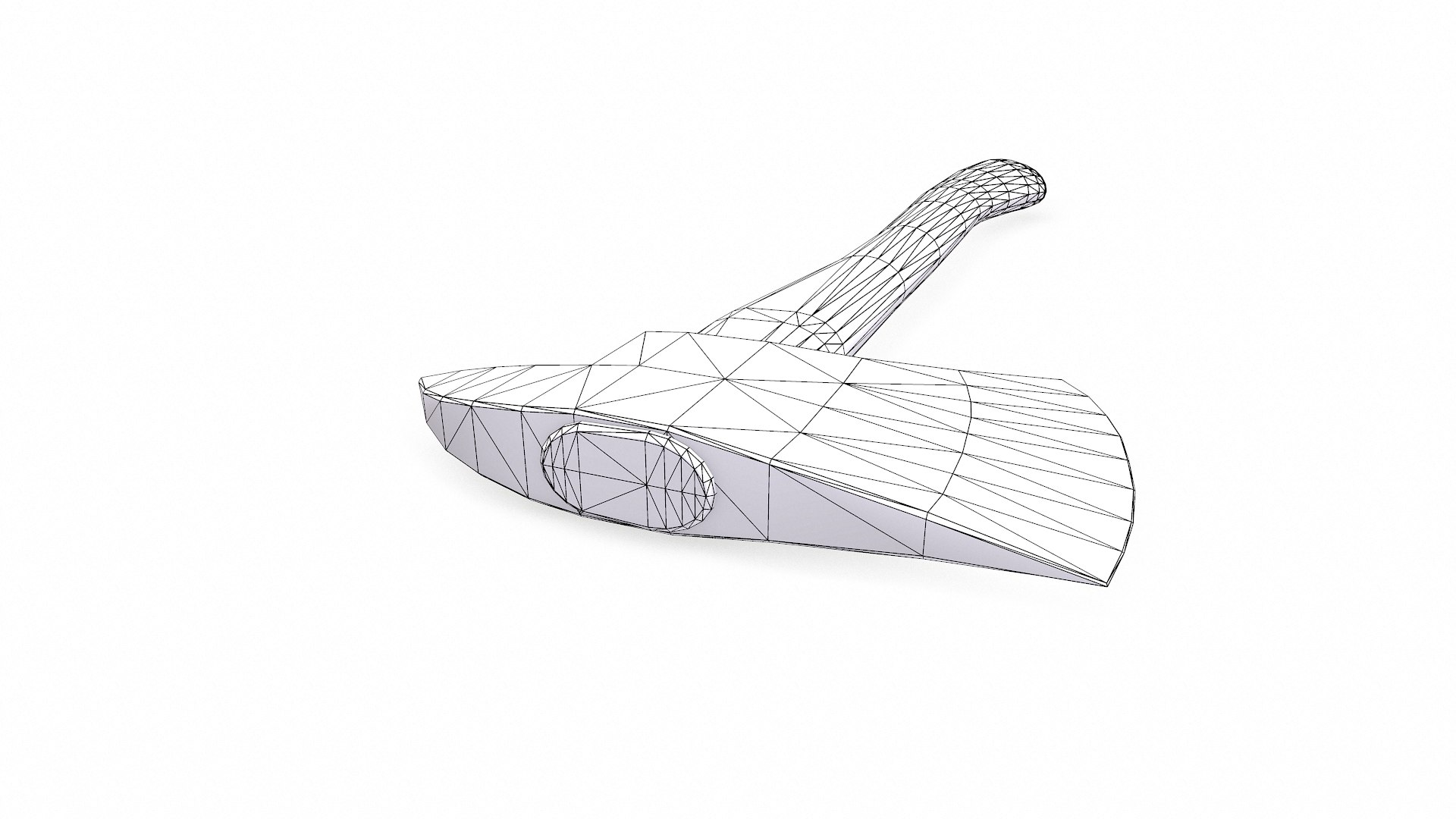 Free 3D Fire Axe Low-poly PBR - TurboSquid 2314574