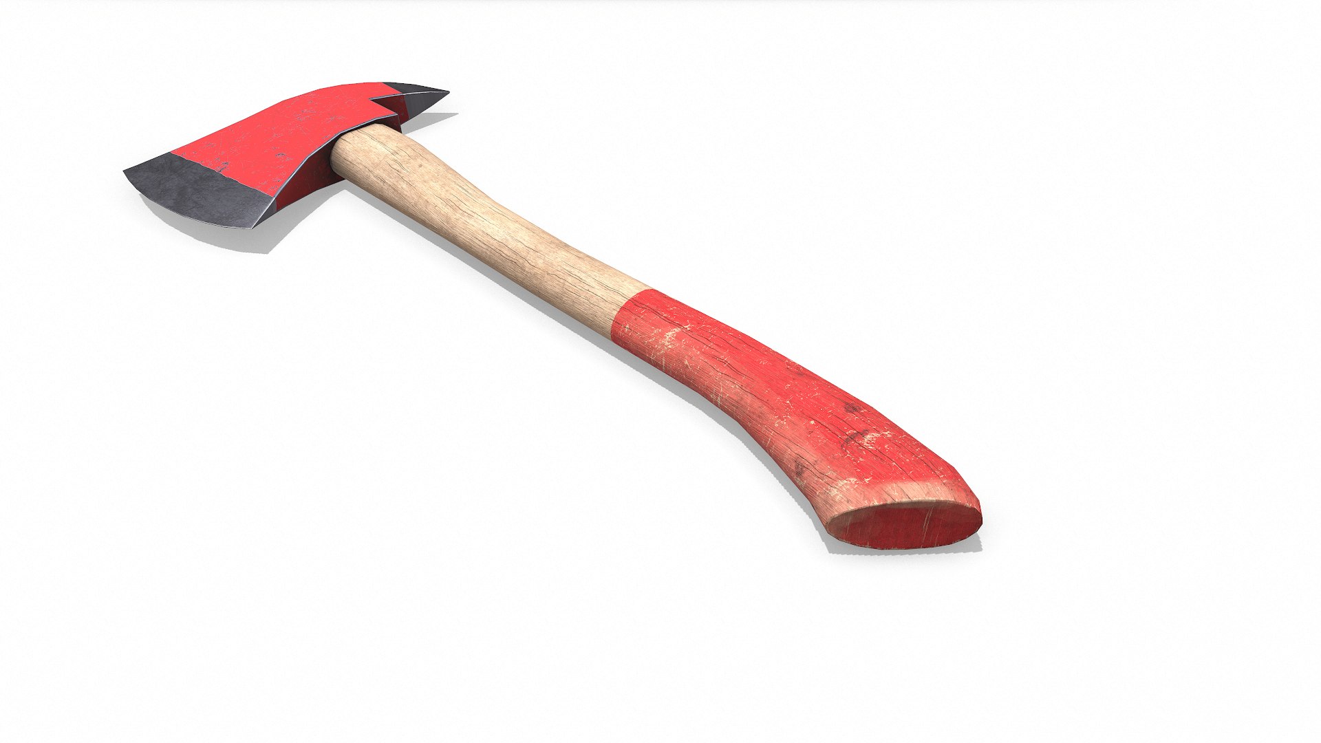 Free 3D Fire Axe Low-poly PBR - TurboSquid 2314574