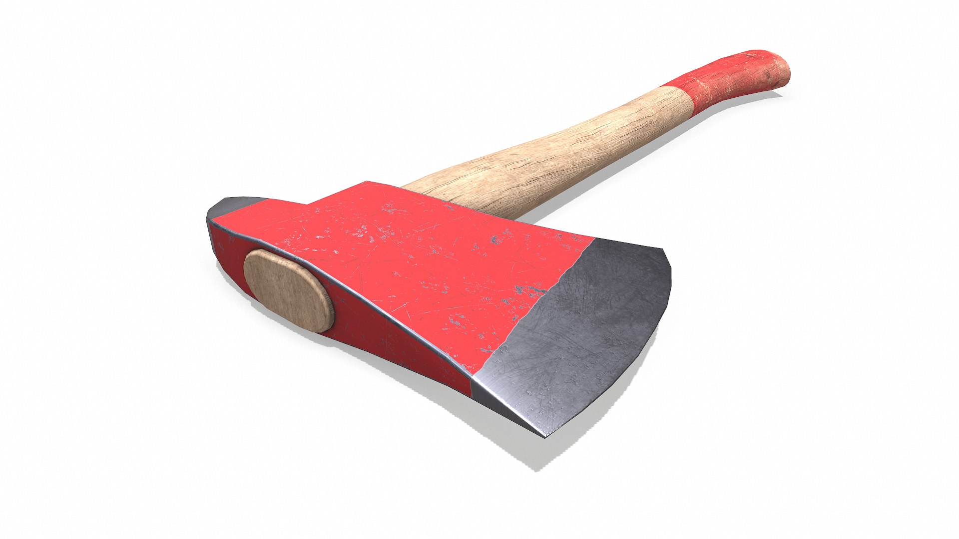 Free 3D Fire Axe Low-poly PBR - TurboSquid 2314574