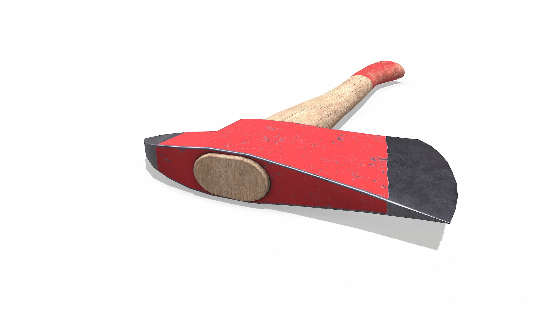 Free 3D Fire Axe Low-poly PBR - TurboSquid 2314574