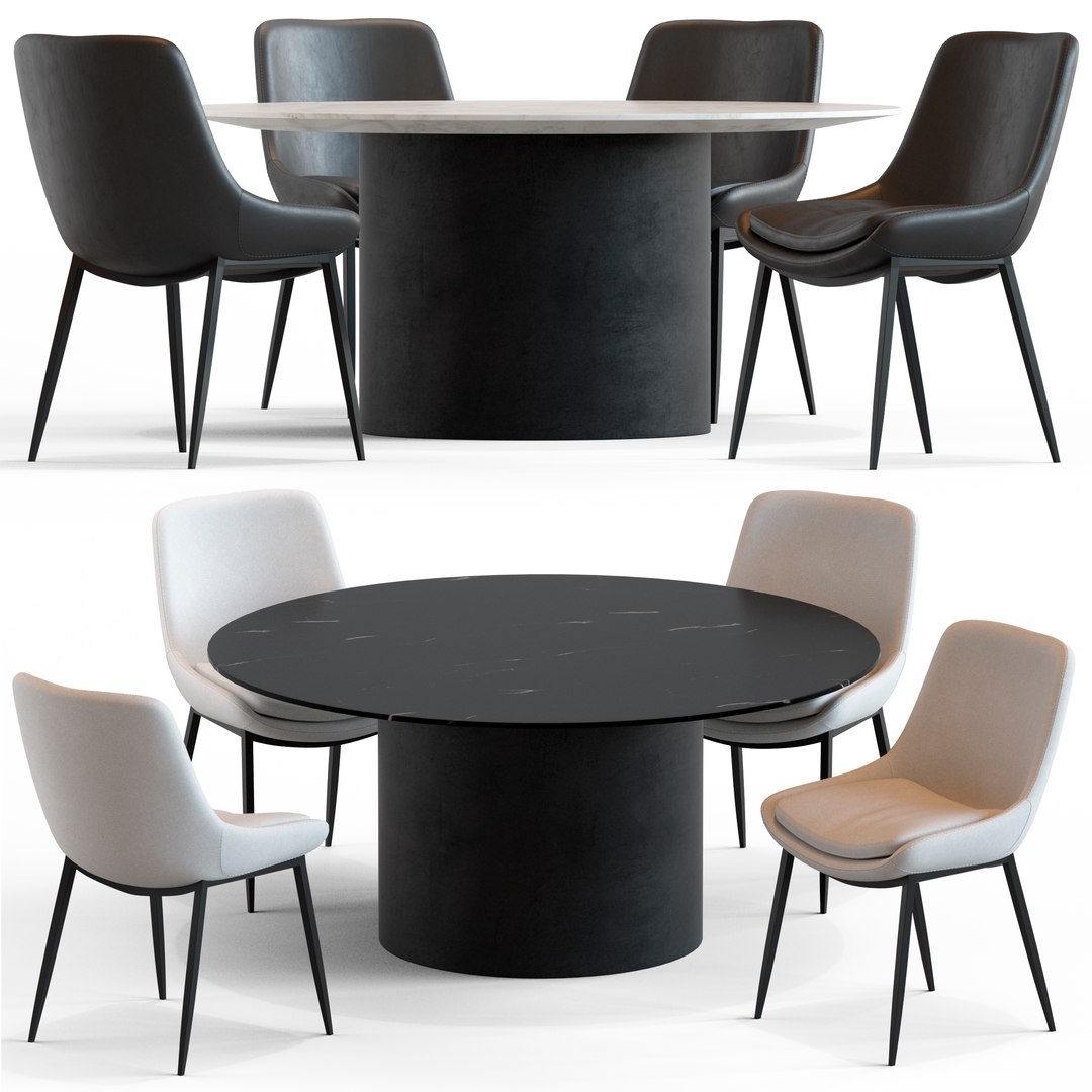 3D Globewest Pepper Chair And Geo Table - TurboSquid 1896129