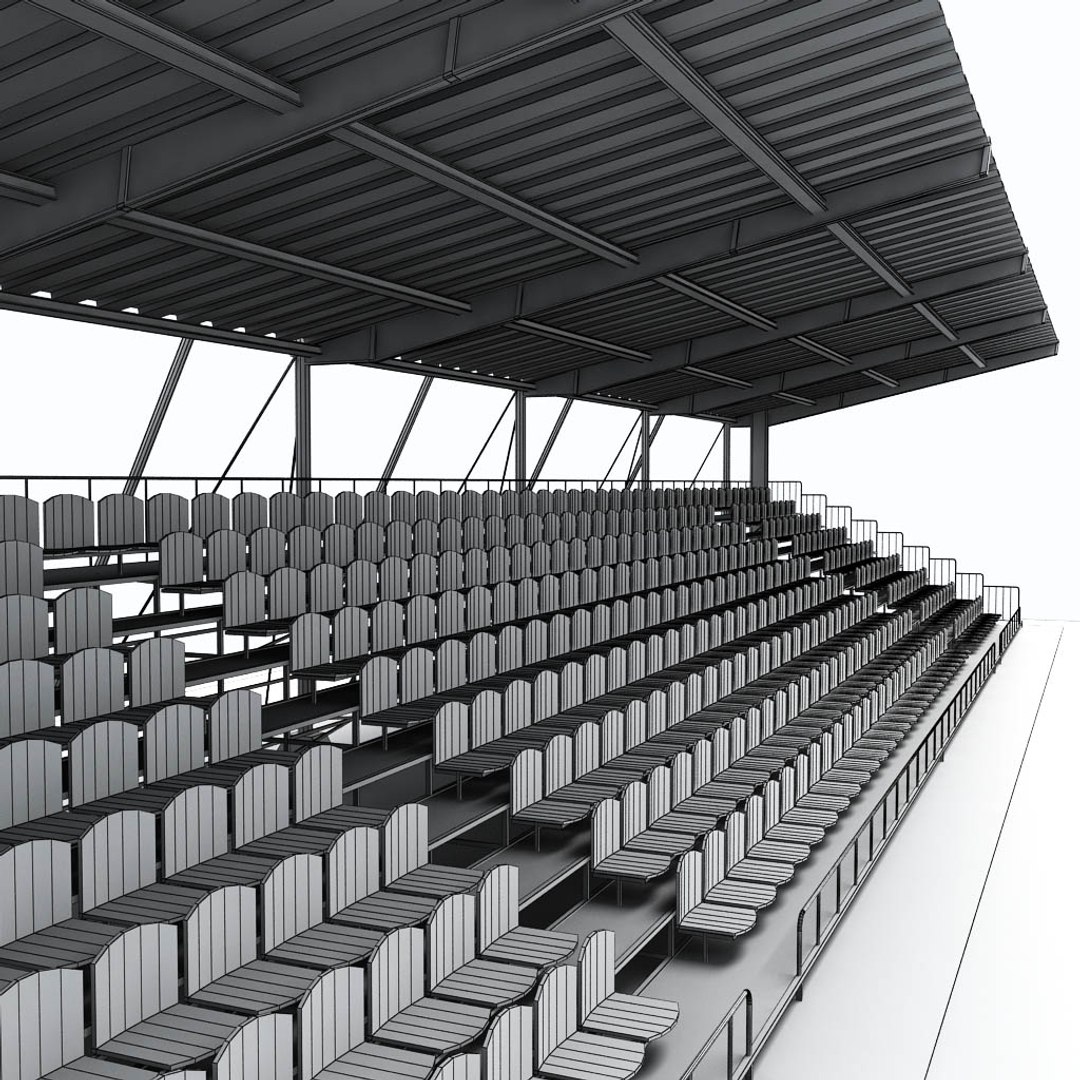 3d Pack Stadium Seating Tribunes