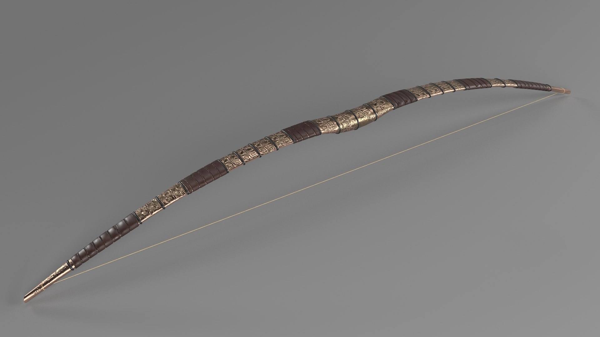 Photorealistic Historical Bow 3D - TurboSquid 2265365