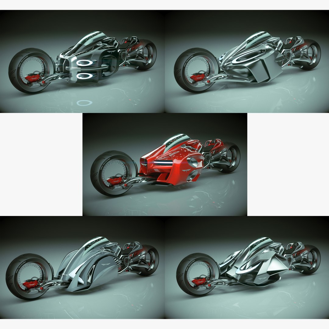 T Bike 5 In 1 Collection 02 3D - TurboSquid 1891622