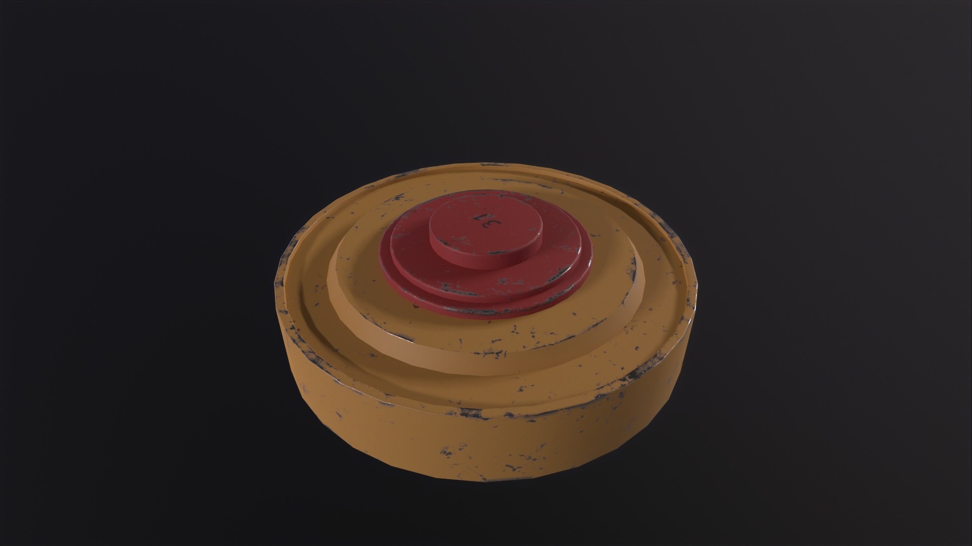 3D Model TM-62 Land Mine - TurboSquid 2149124