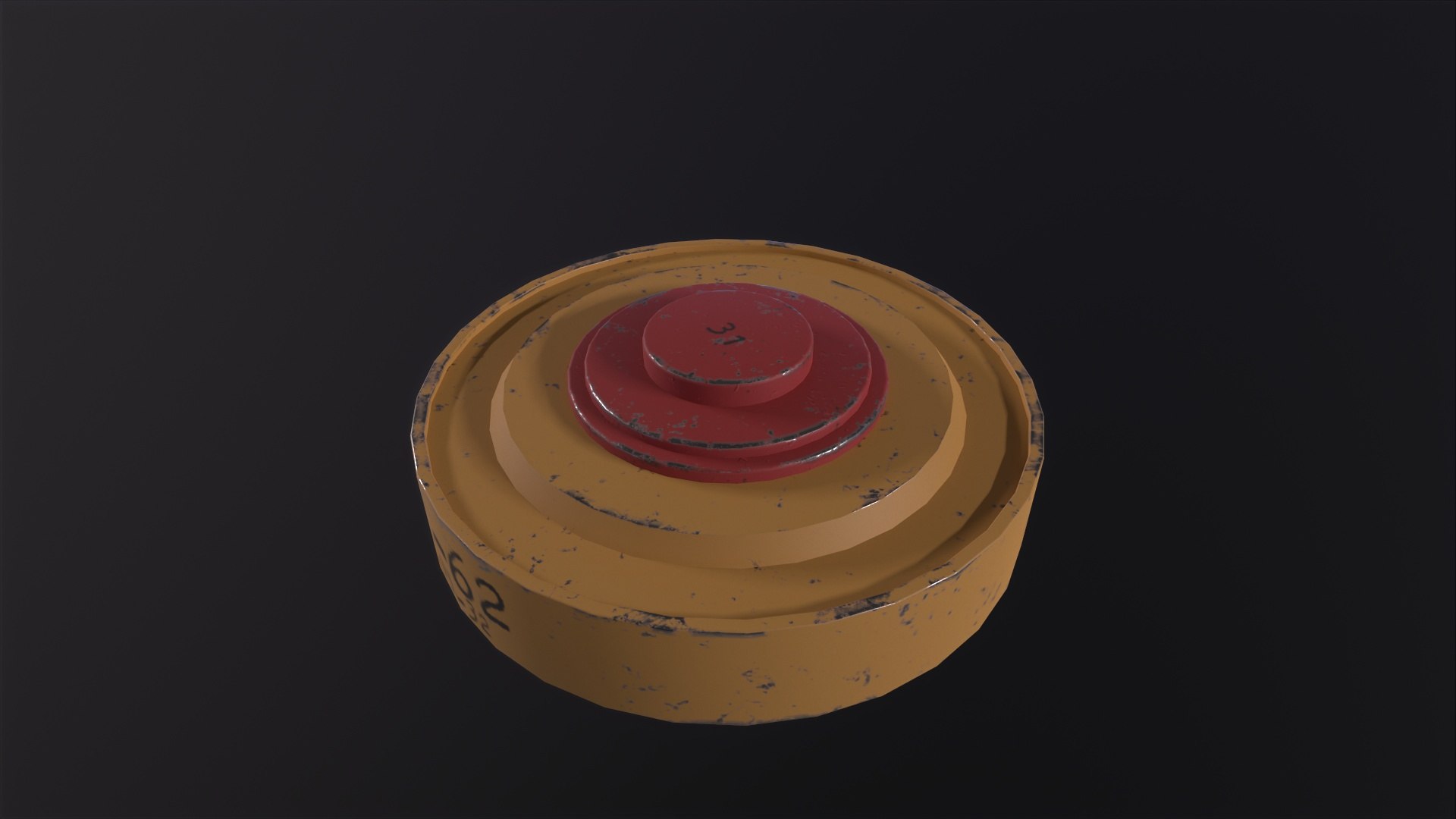 3D Model TM-62 Land Mine - TurboSquid 2149124