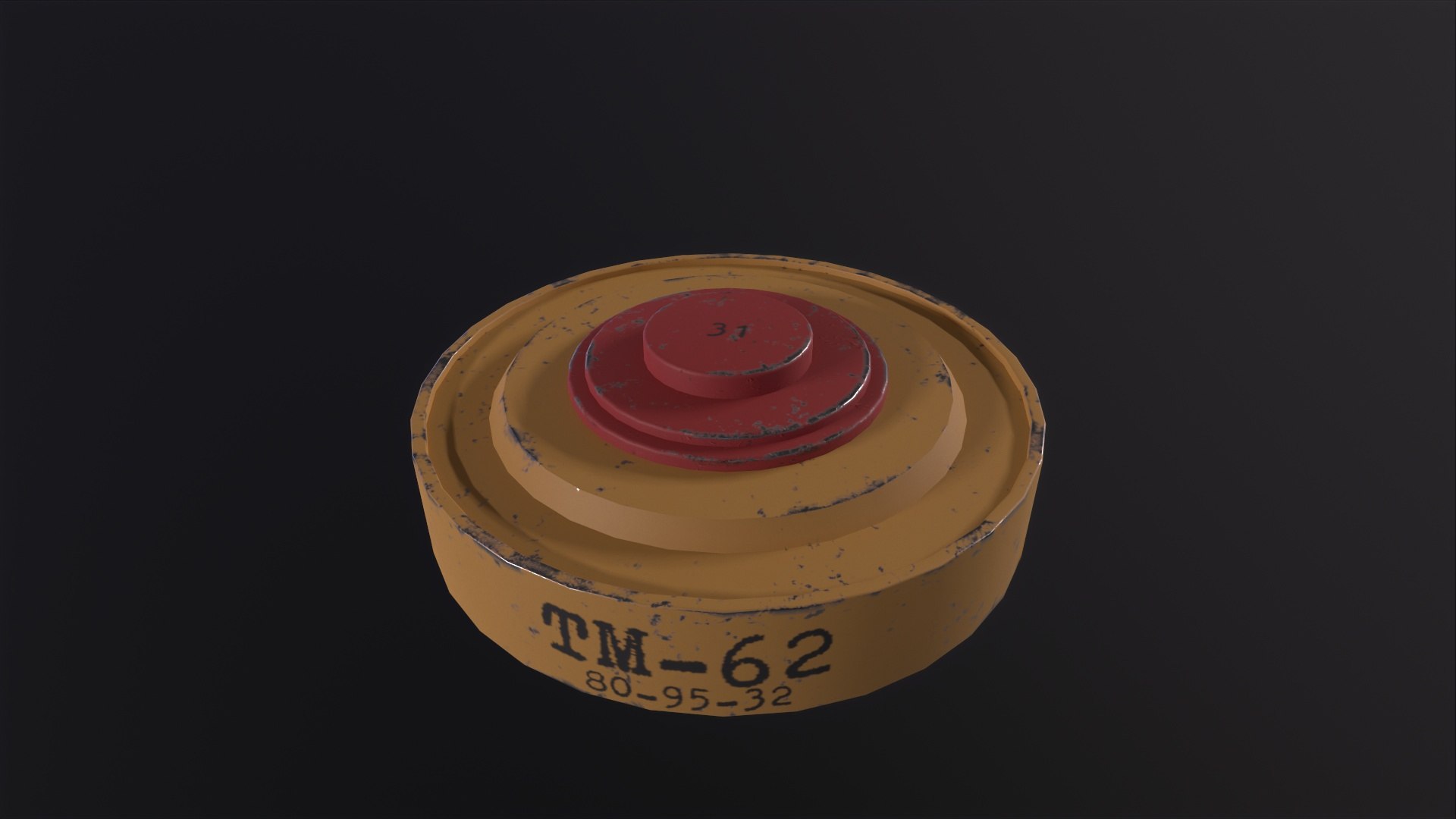 3D Model TM-62 Land Mine - TurboSquid 2149124