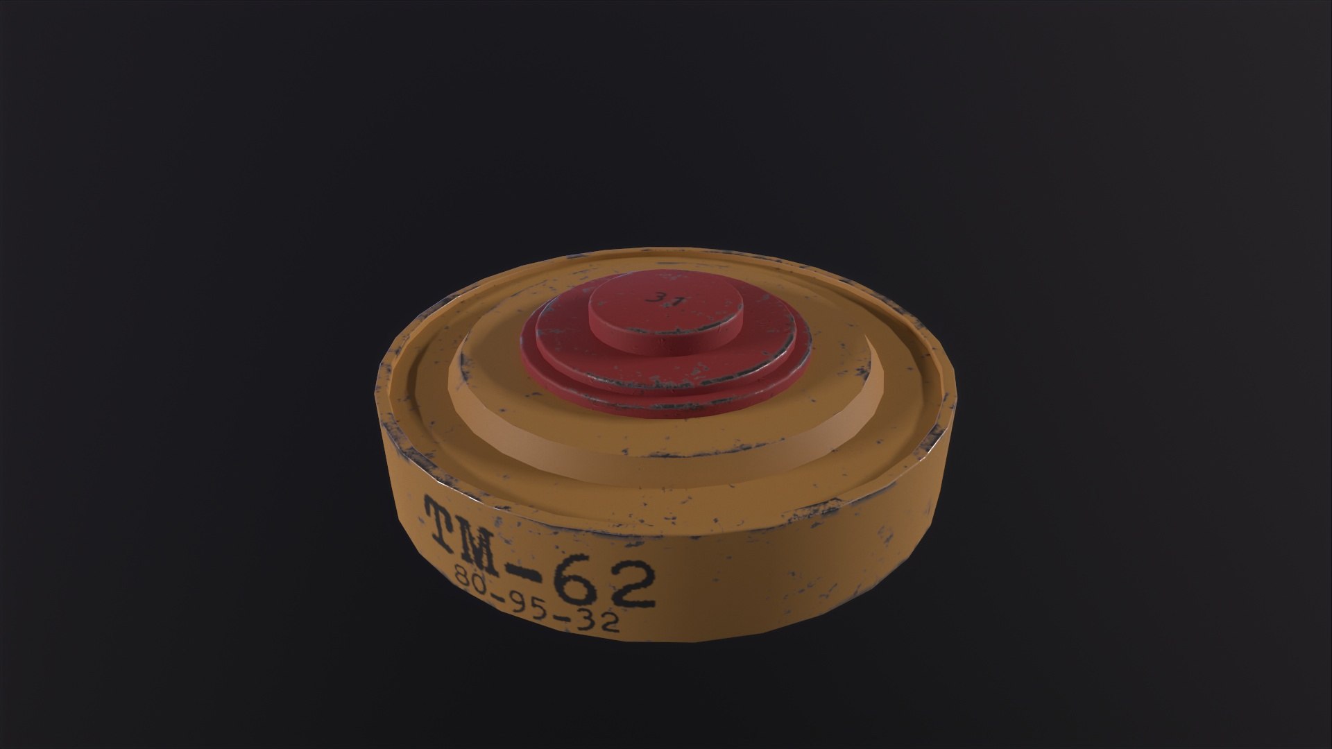 3D Model TM-62 Land Mine - TurboSquid 2149124