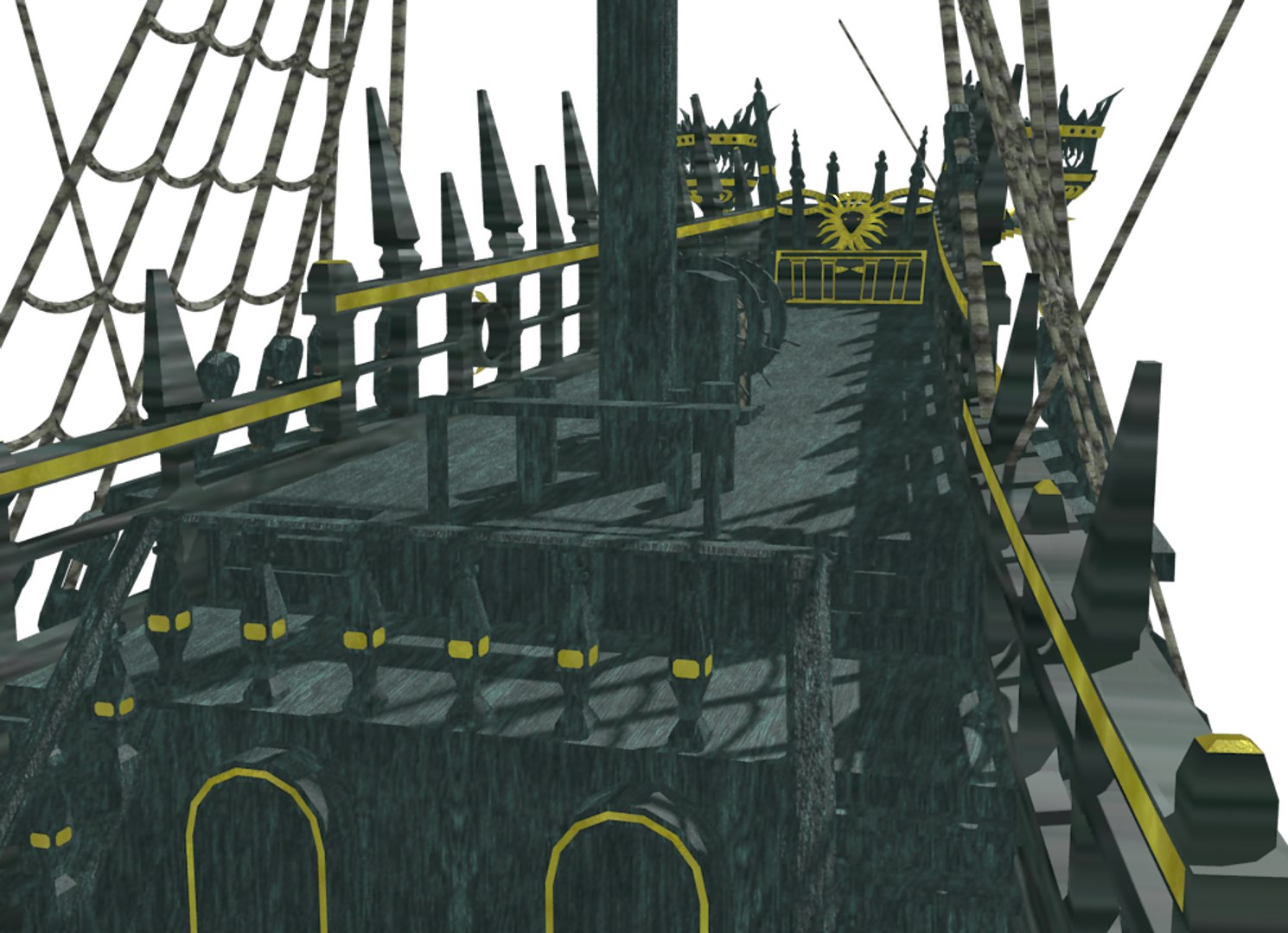 Flying Dutchman 2 3d Model