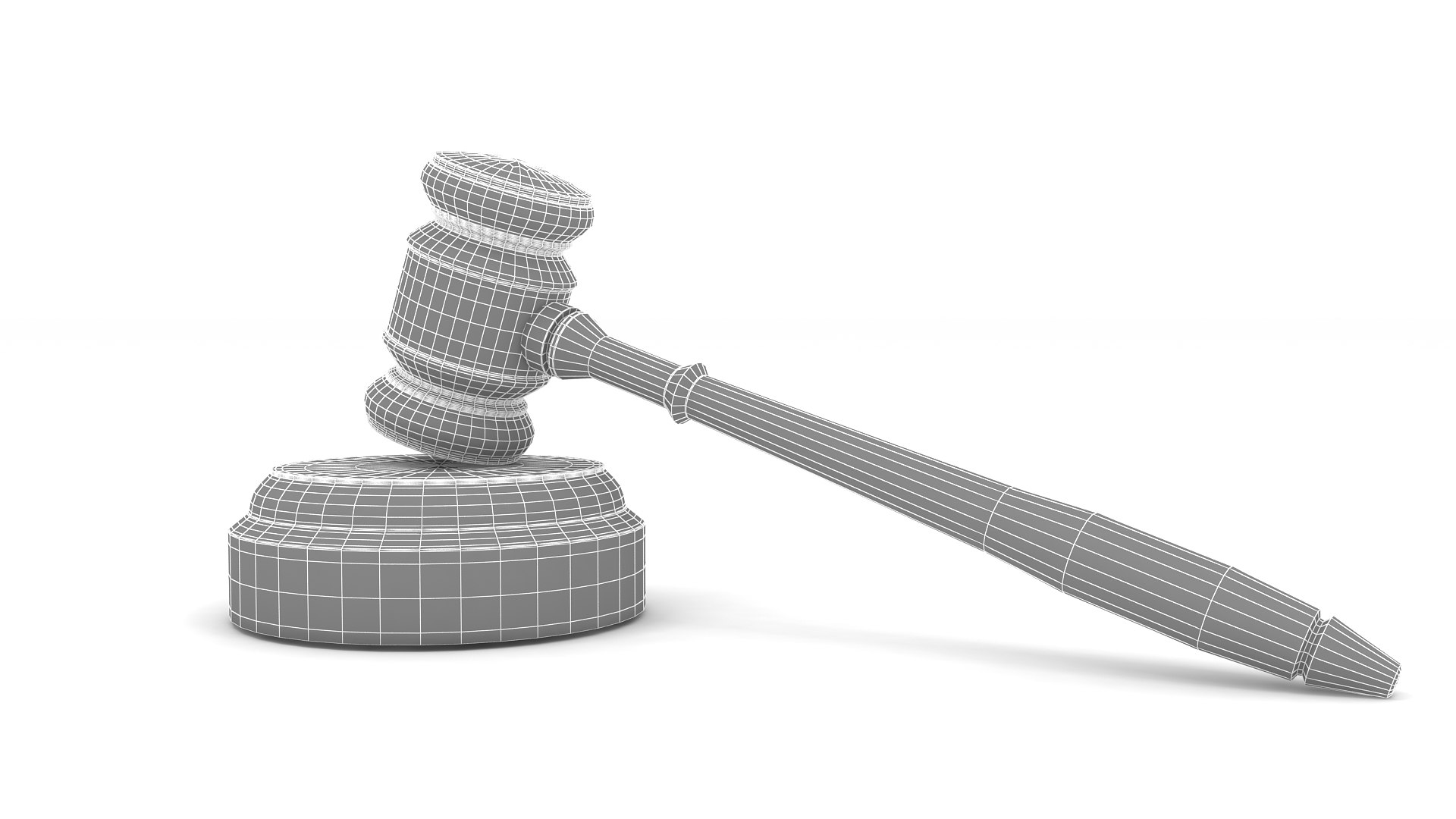 Legal Gavel Scales And Law Book 3D Model - TurboSquid 1904693