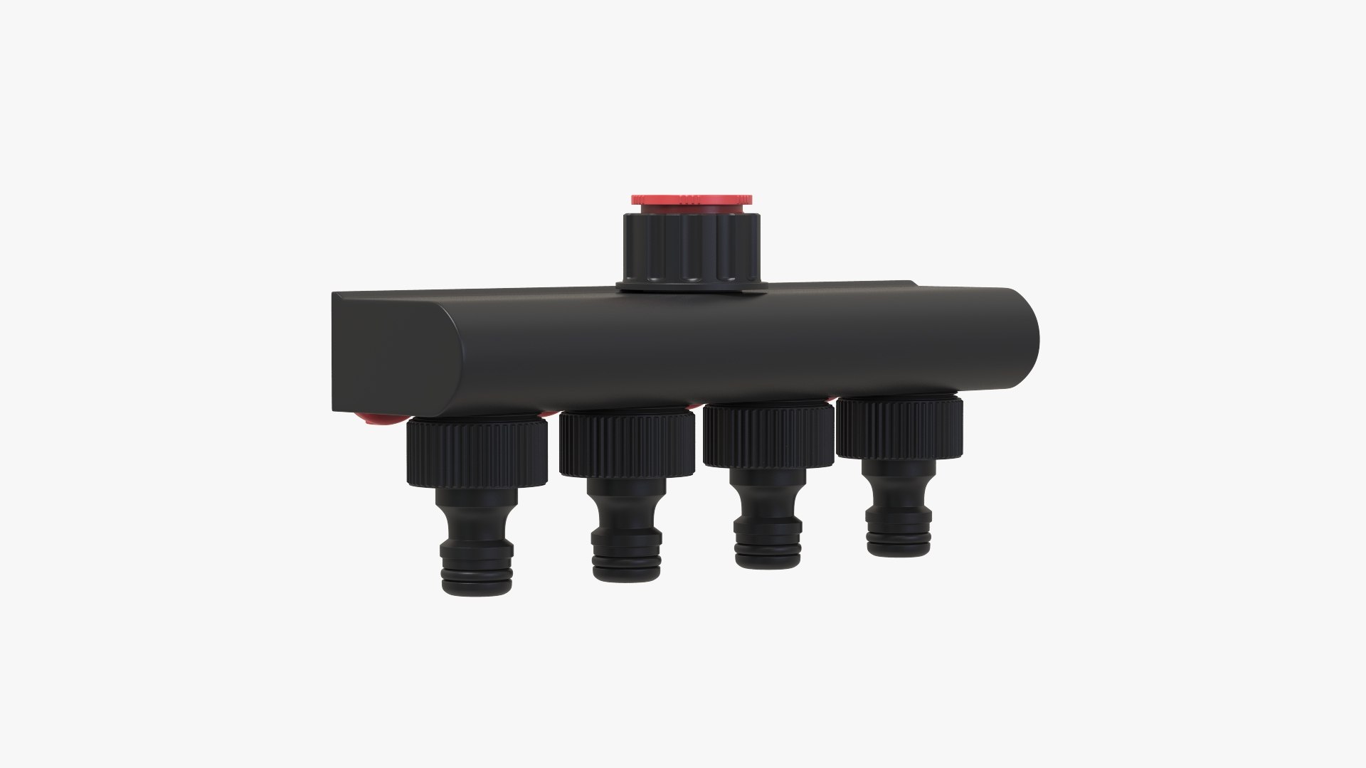 4 Way Water Tap 3D - TurboSquid 1712758