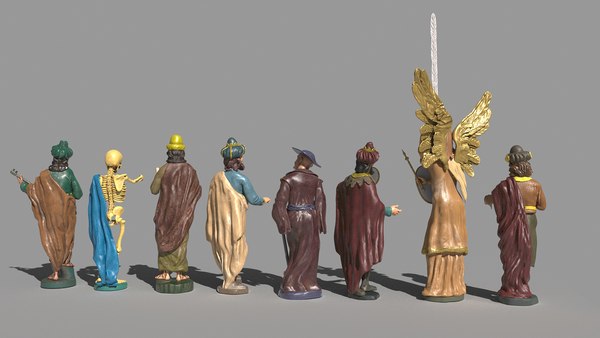 Astronomical clock statue 3D - TurboSquid 1588258
