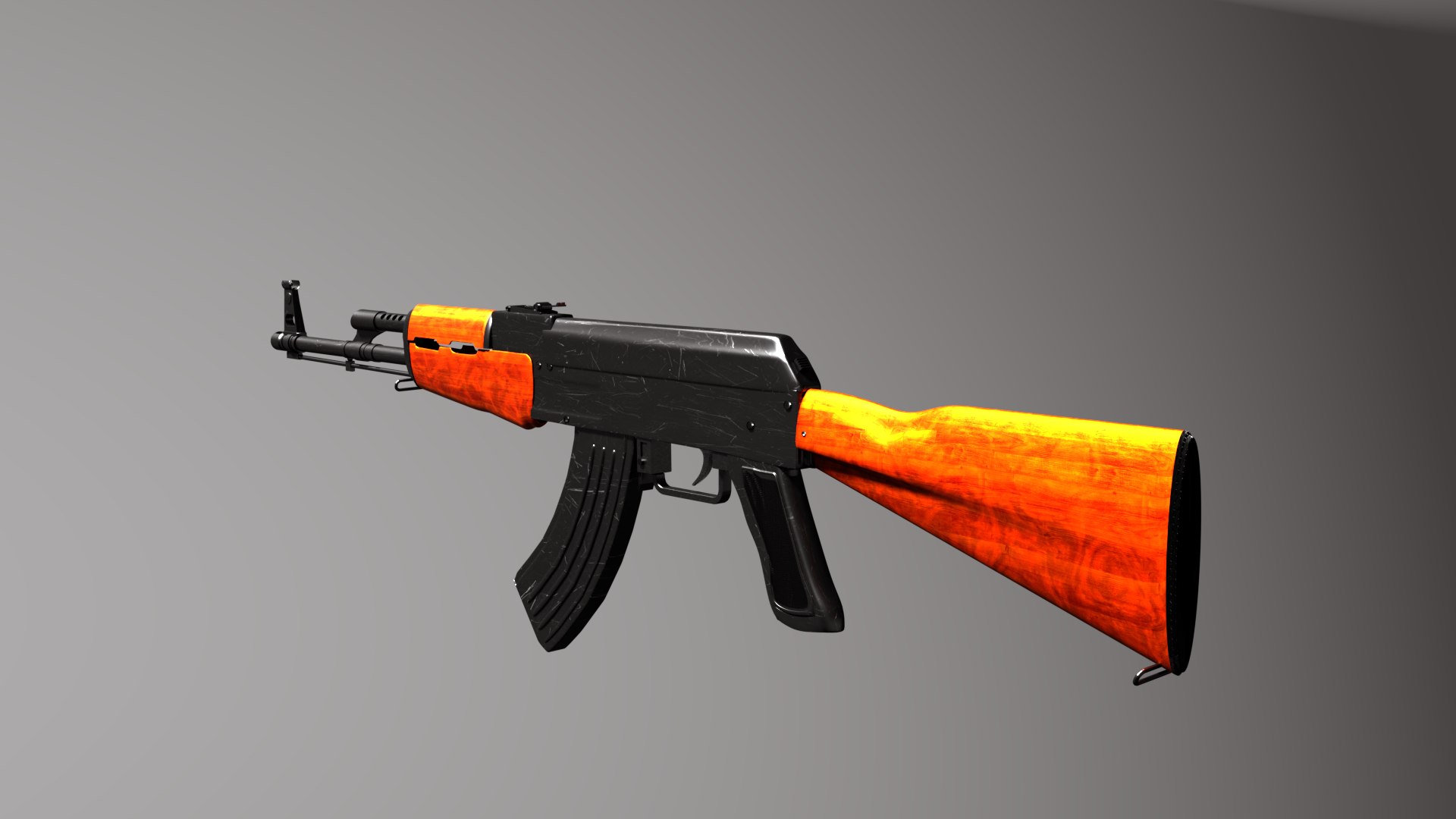 Ak-47 Assault Model - TurboSquid 1347464