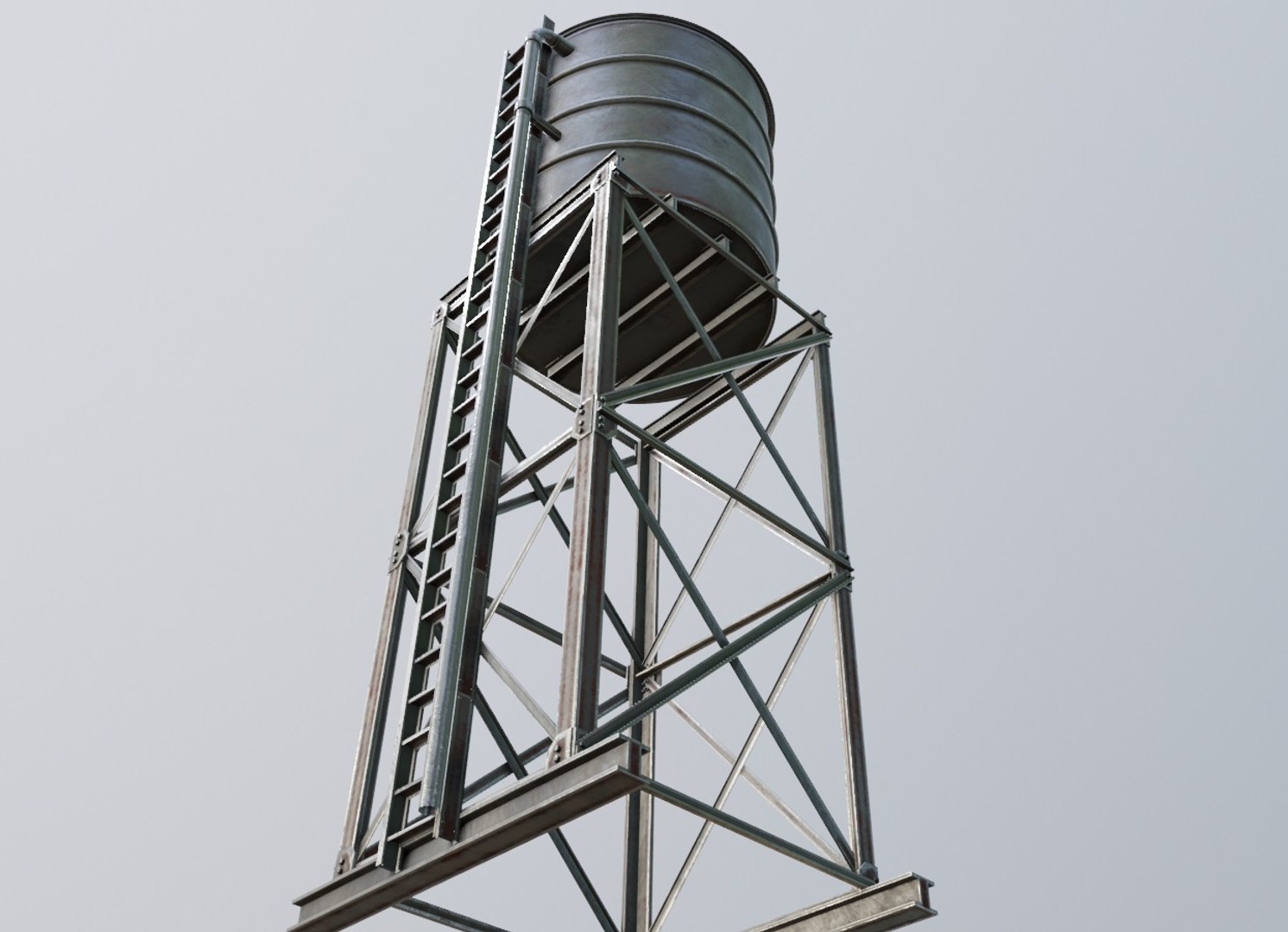 Water Tank 3D - TurboSquid 1429738