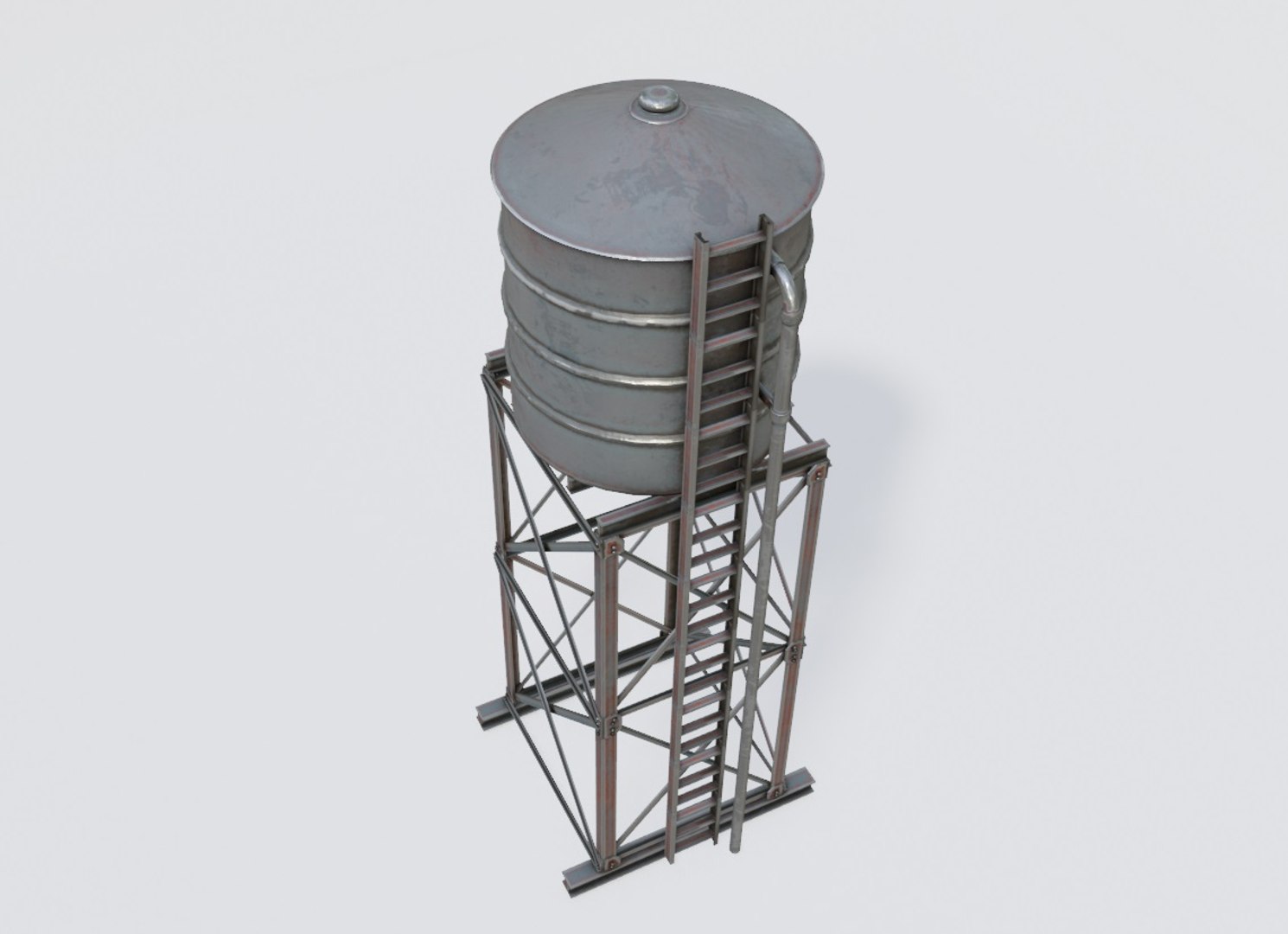 Water Tank 3D - TurboSquid 1429738