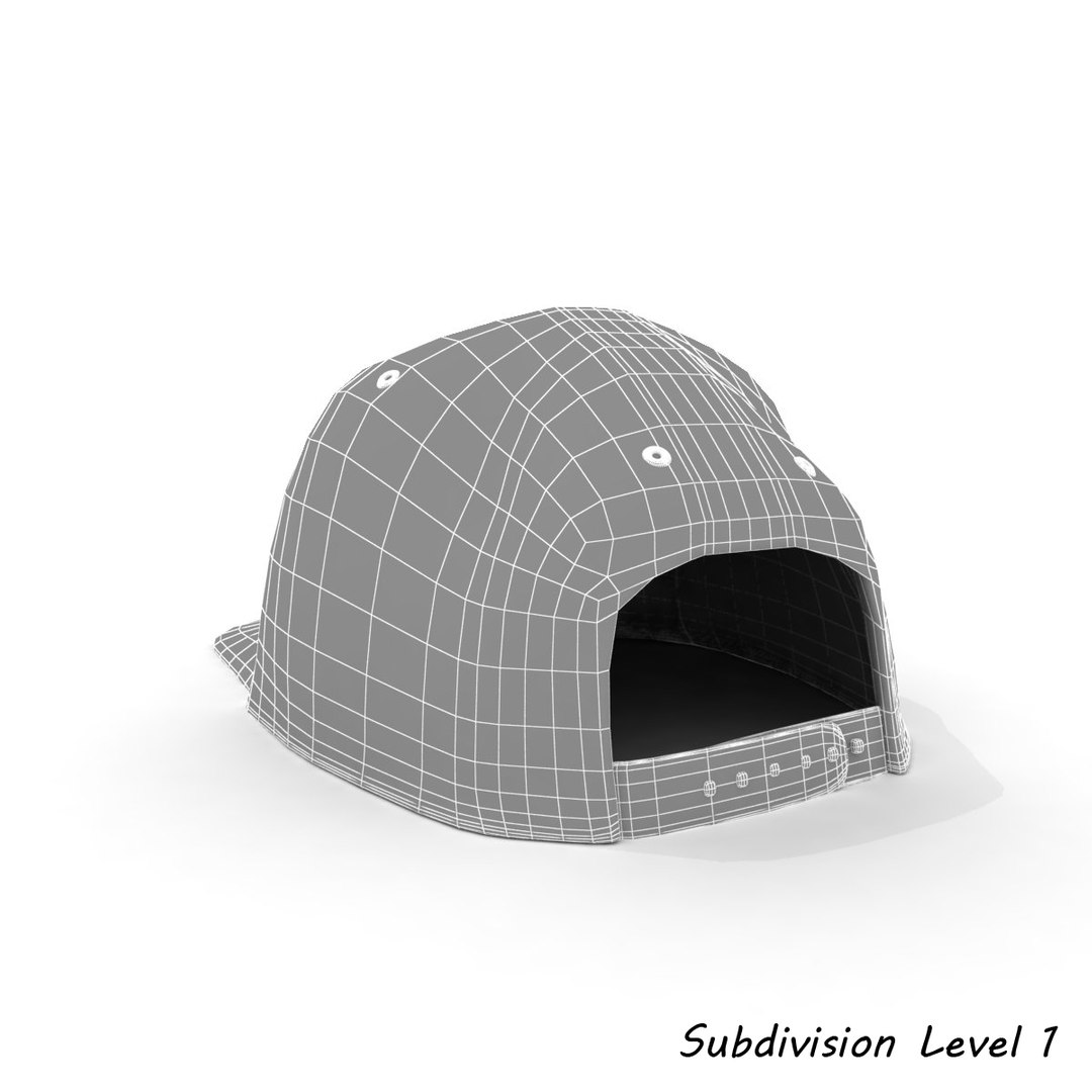 3d Baseball Cap Model