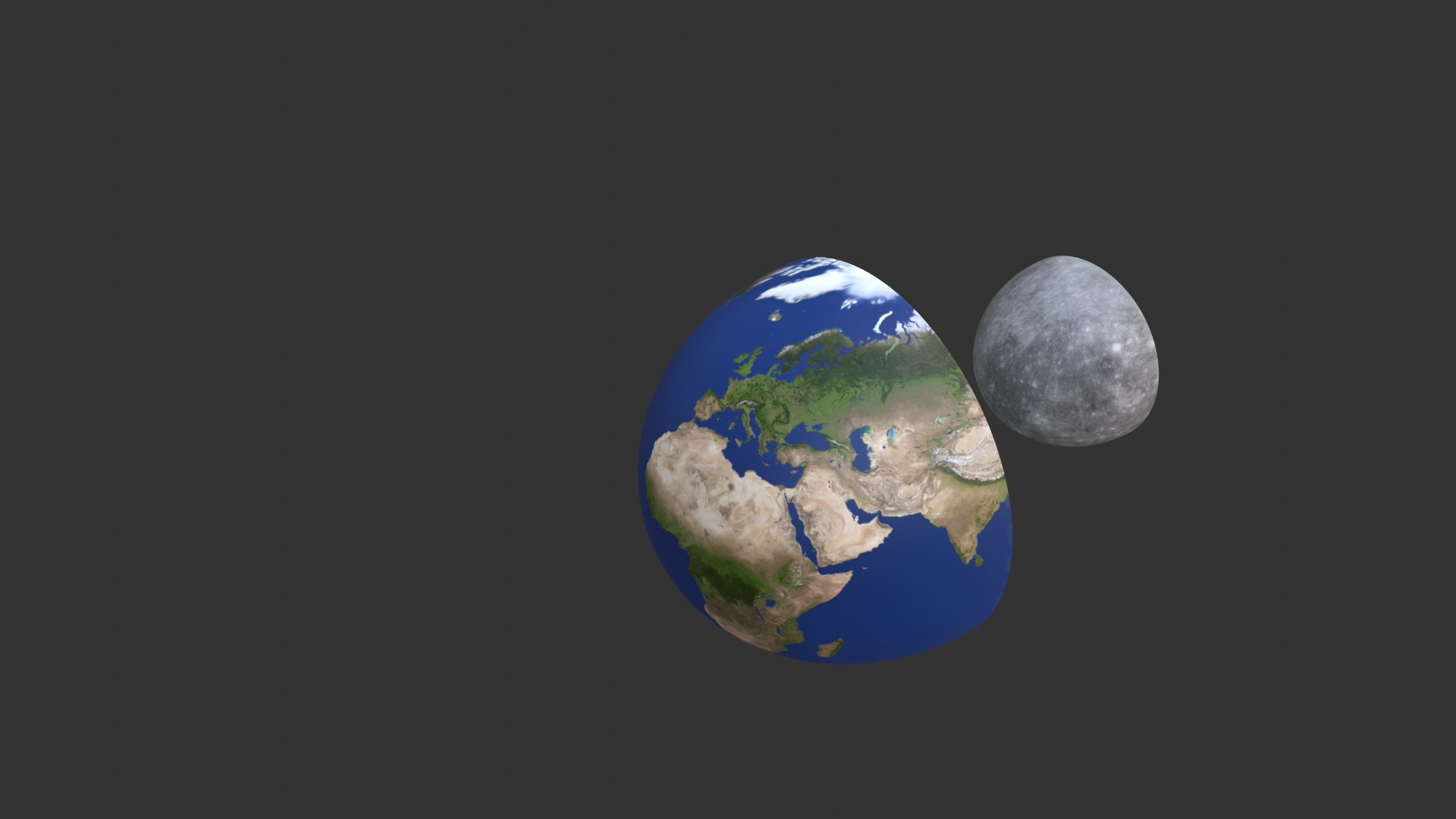 3D Earth And Moon Model - TurboSquid 2055833
