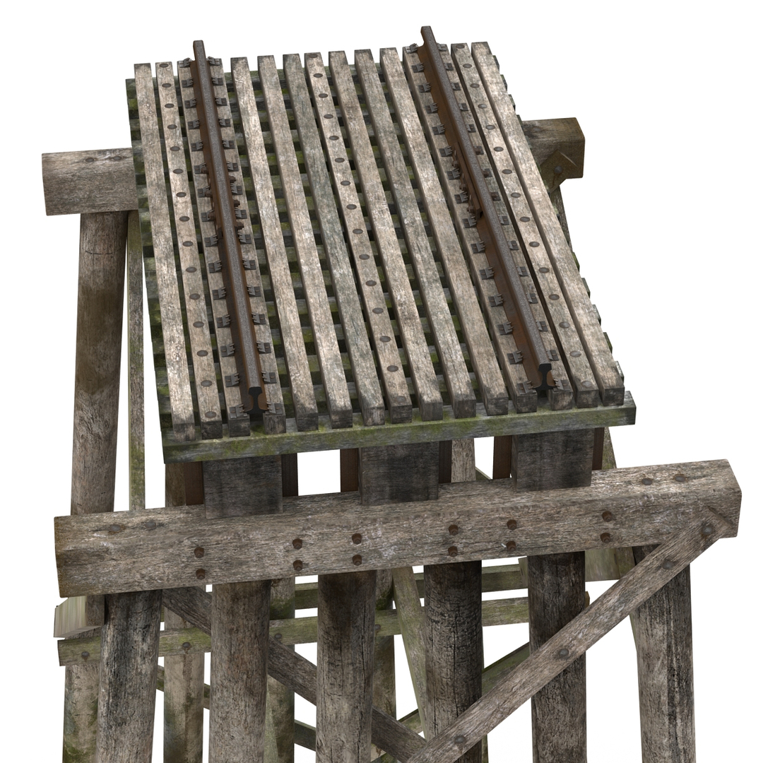 trestle realistic 3d 3ds