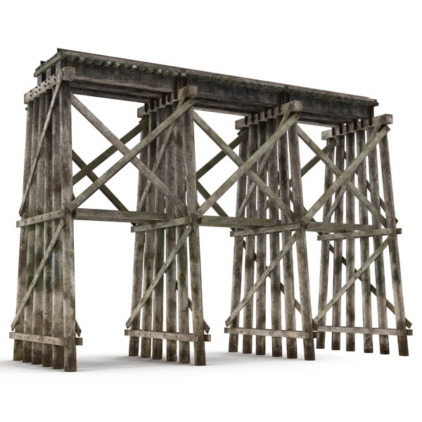 trestle realistic 3d 3ds