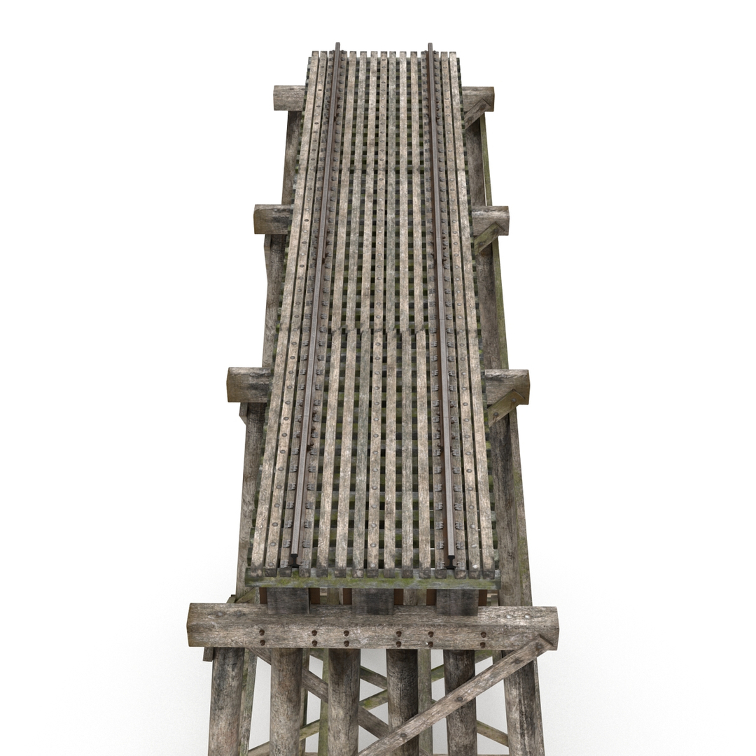 trestle realistic 3d 3ds