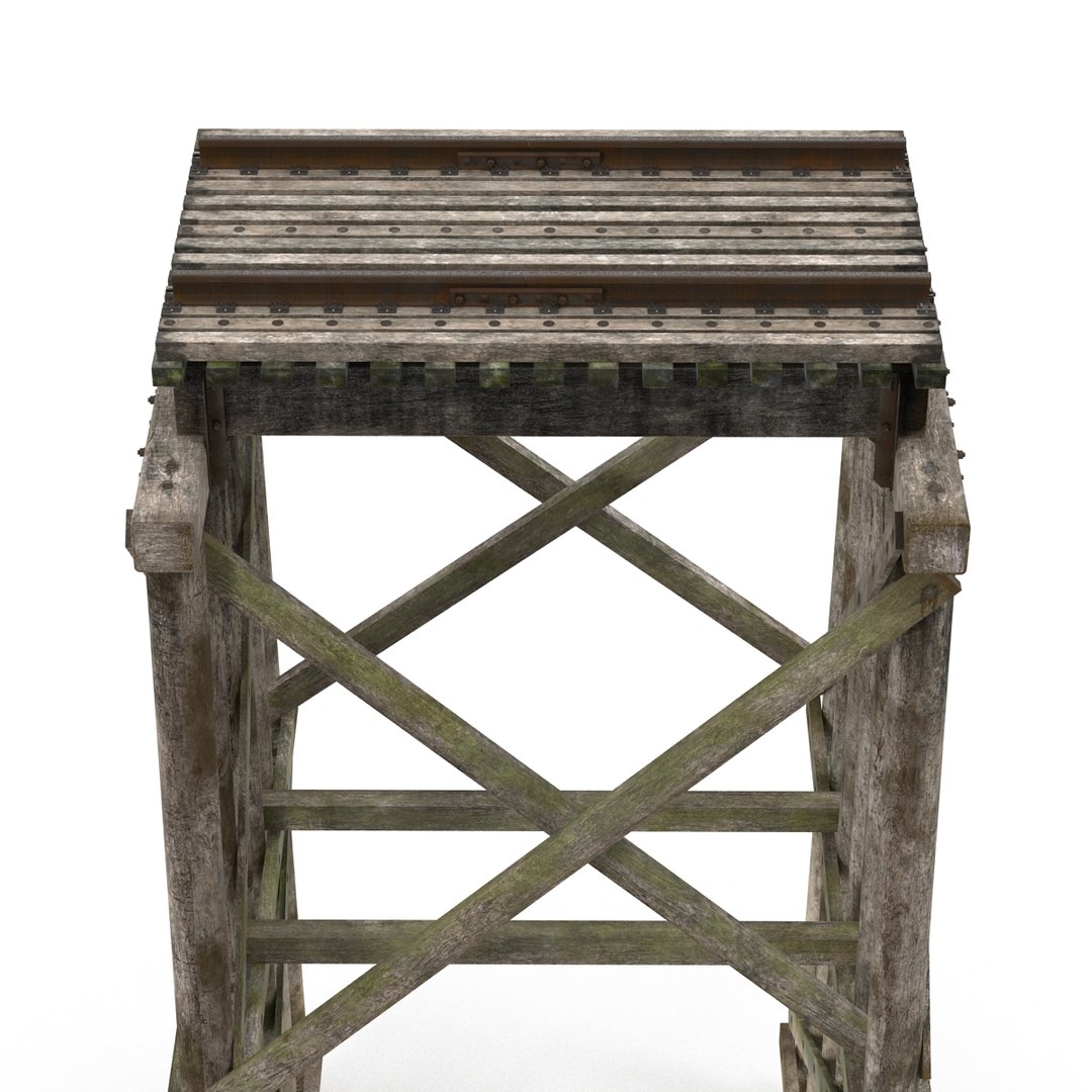 trestle realistic 3d 3ds
