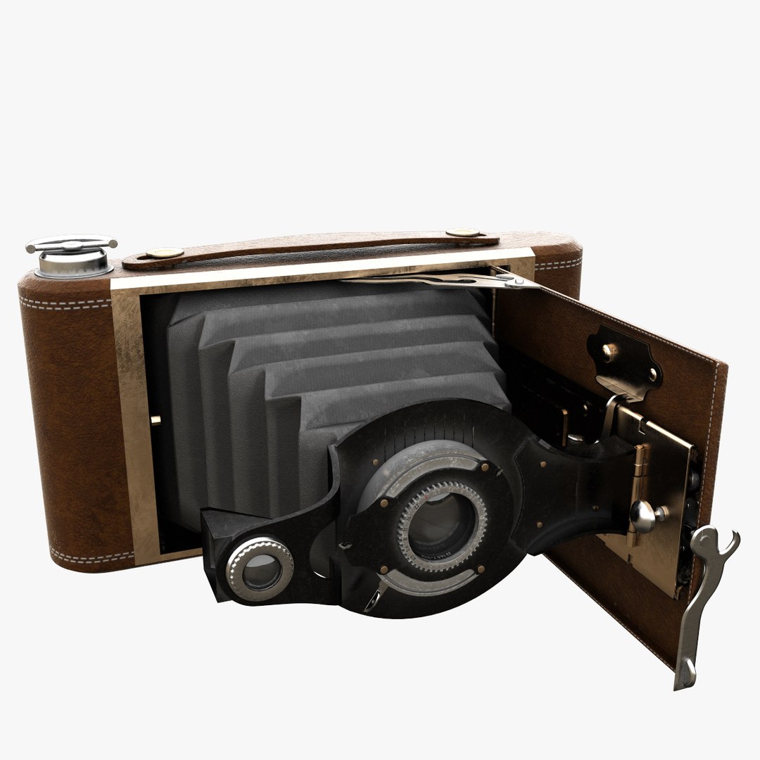 Old Photo Camera 3D - TurboSquid 1404194