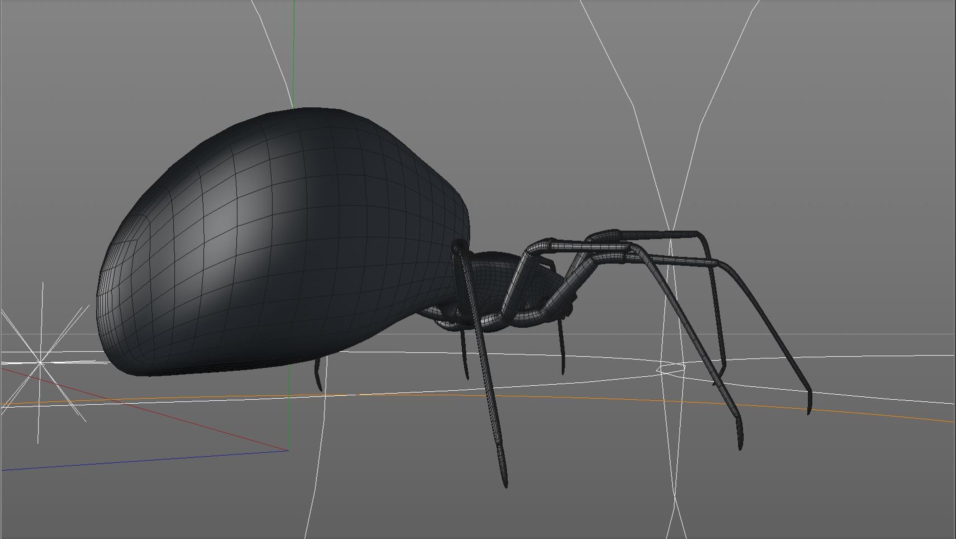 3D Writing Spider - TurboSquid 1540784