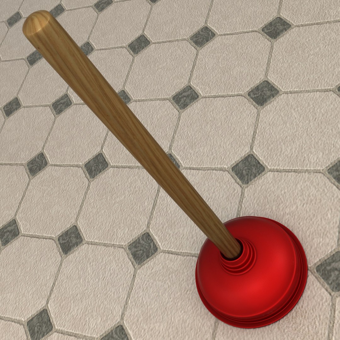 plunger 3d model