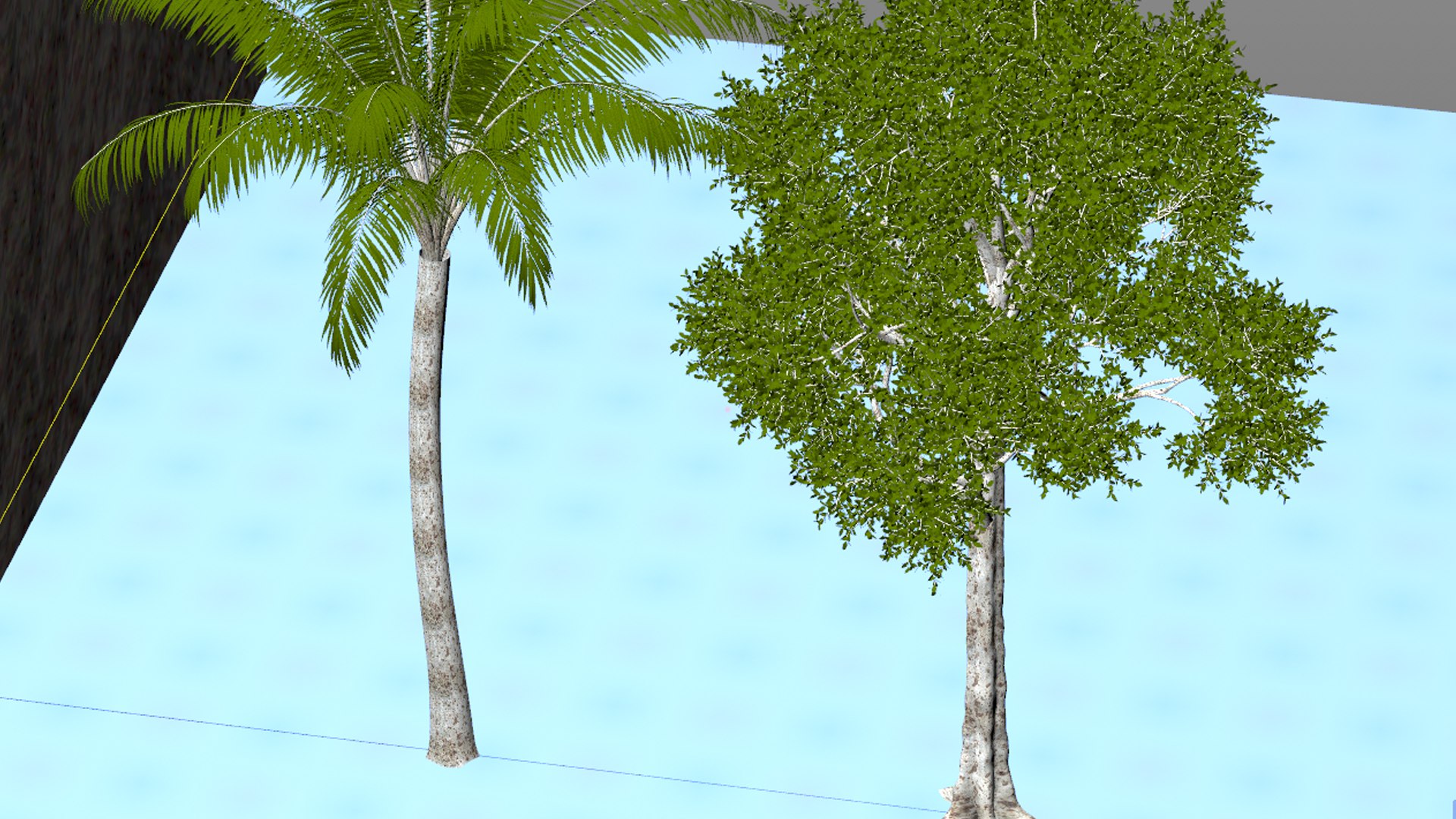 Sea Ocean Lighthouse Tree Scifi Cube Bay Beach Island C4D OC 3D - TurboSquid 1983654