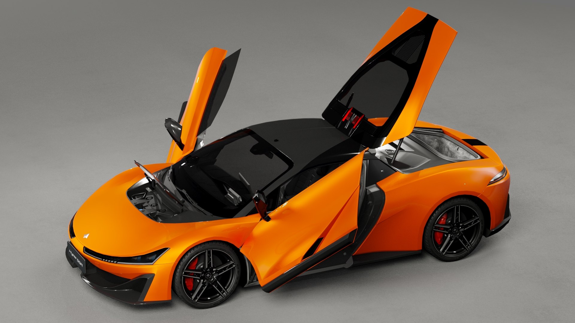 GAC AION Hyper SSR 2024 With Interior 3D Model - TurboSquid 2390890