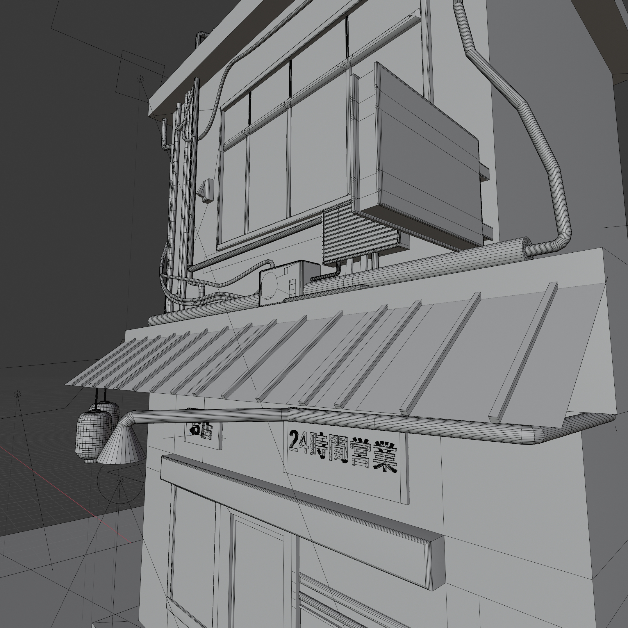 3D japanese store 3D - TurboSquid 1794320