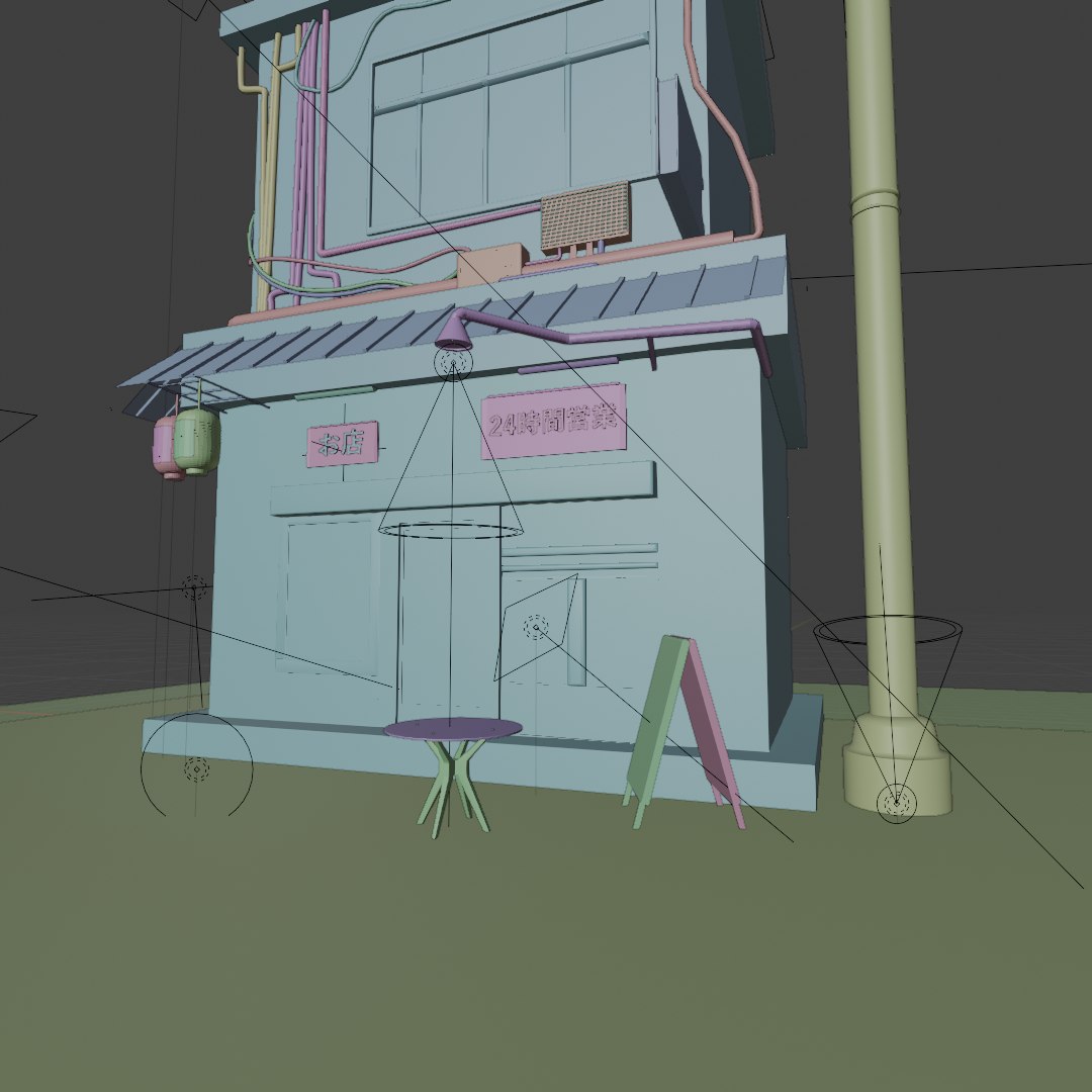 3D Japanese Store 3D - TurboSquid 1794320