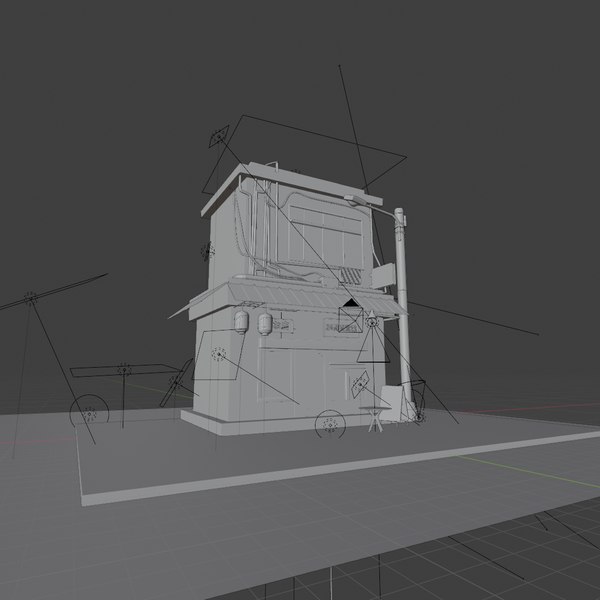 3D japanese store 3D - TurboSquid 1794320