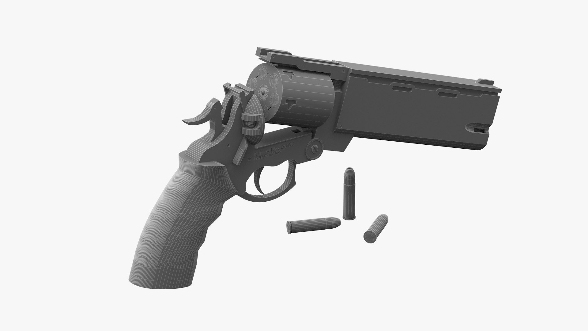 Revolver Trigun 3d Max