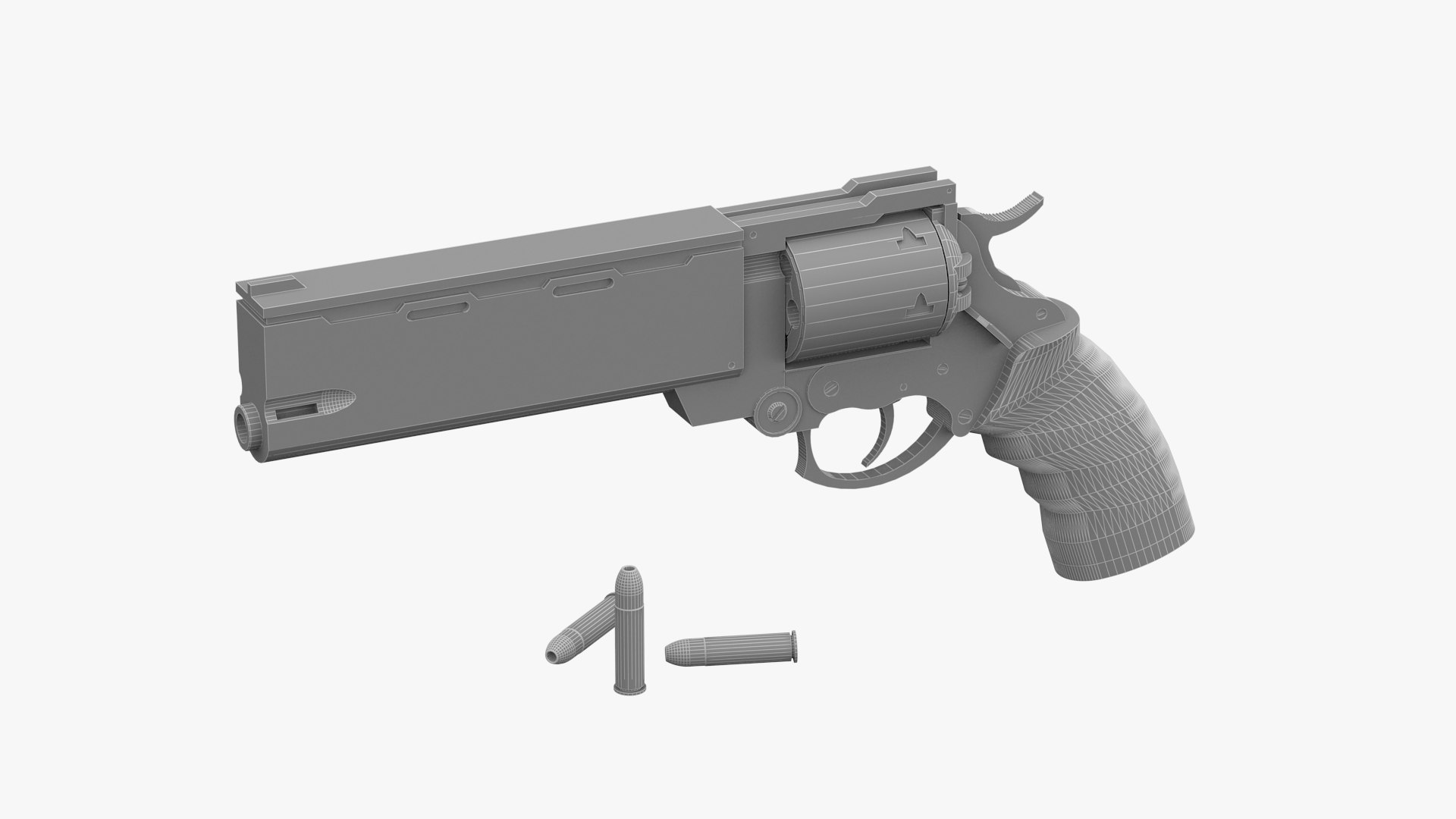 Revolver Trigun 3d Max