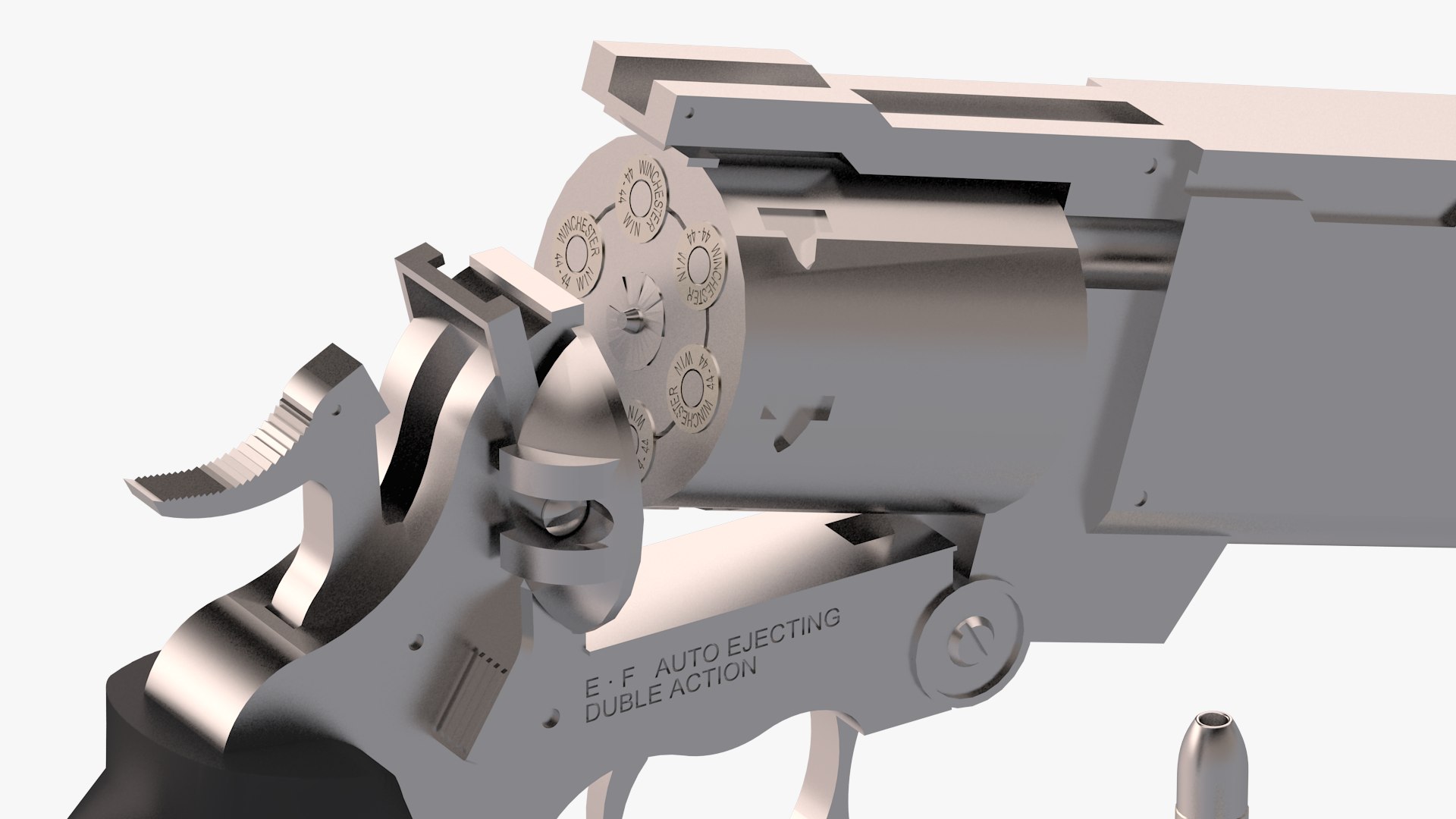 Revolver Trigun 3d Max