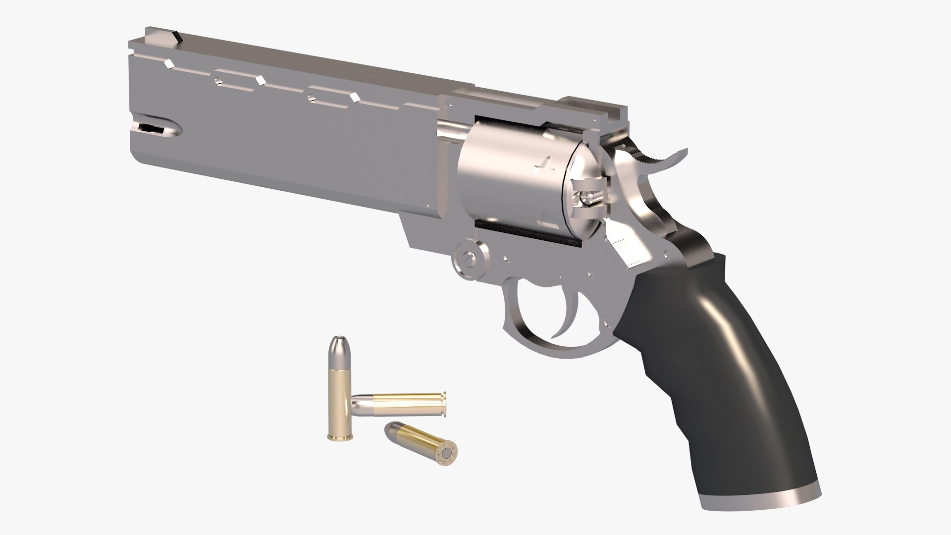 Revolver Trigun 3d Max