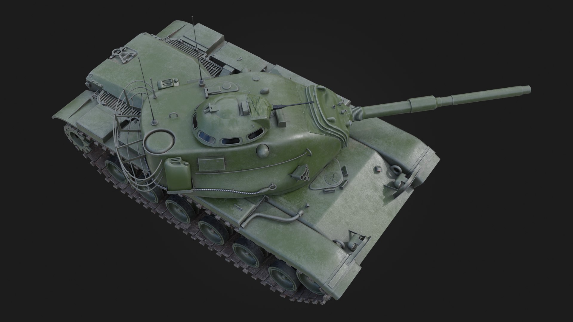 M60A3 Patton Model - TurboSquid 1976313