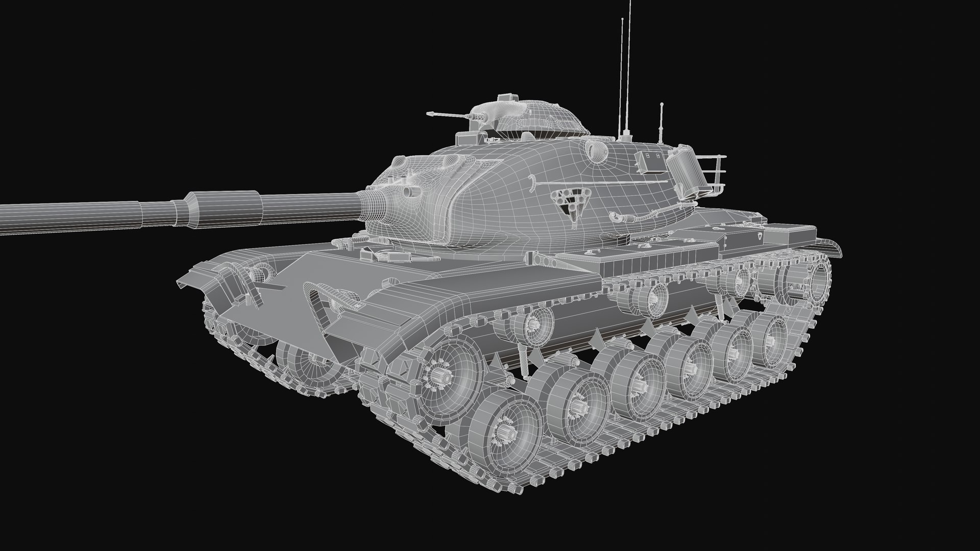 M60A3 Patton Model - TurboSquid 1976313