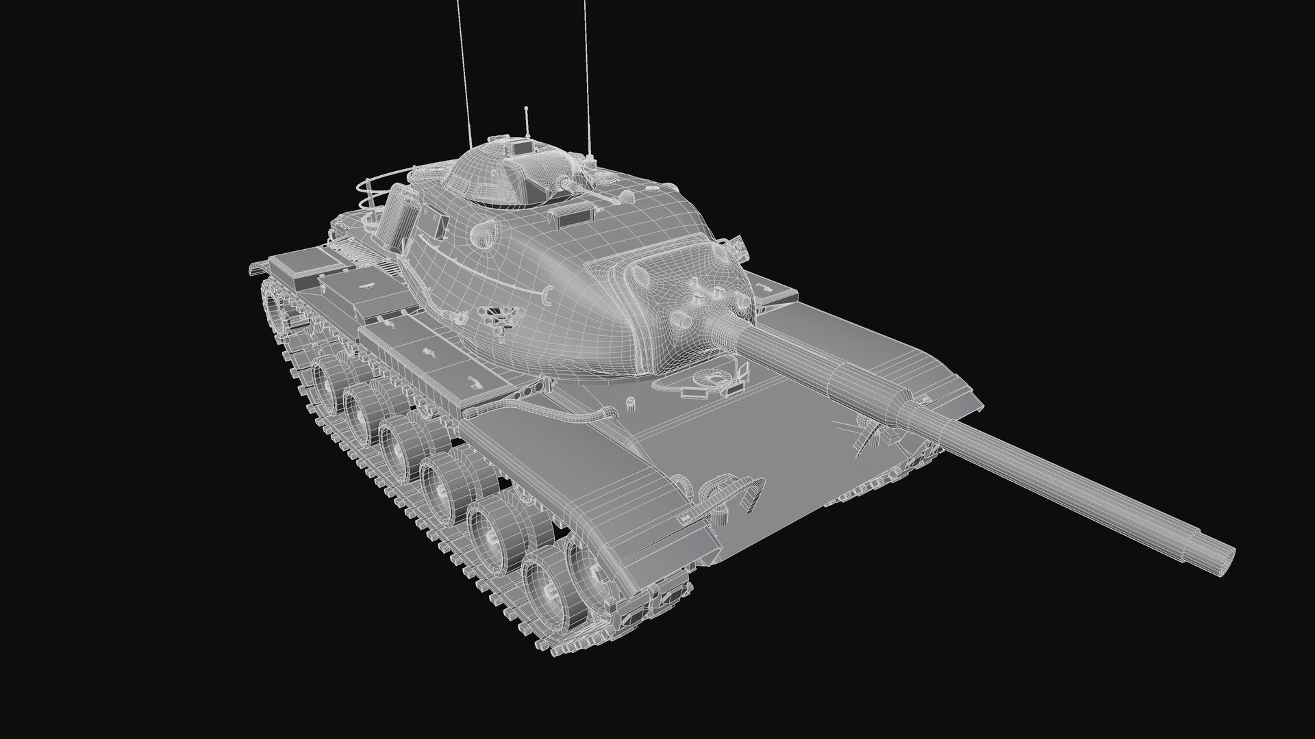 M60A3 Patton Model - TurboSquid 1976313