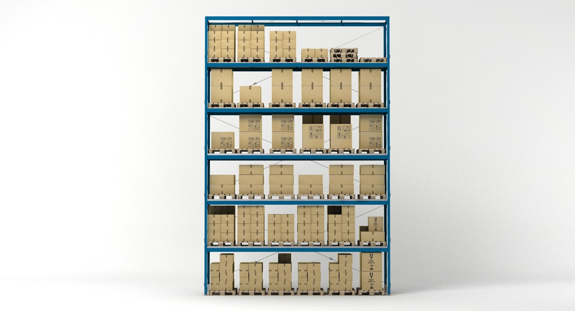 3d Model Warehouse Storage Unit