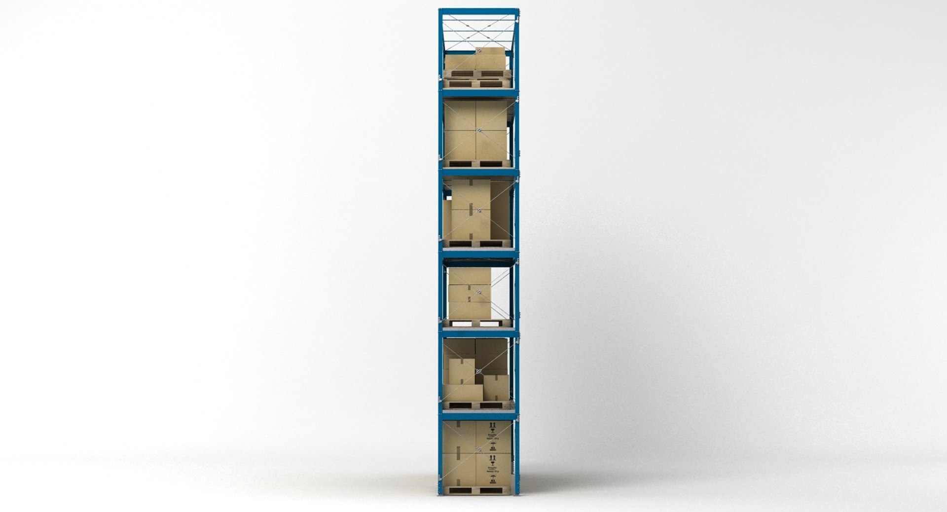 3d Model Warehouse Storage Unit