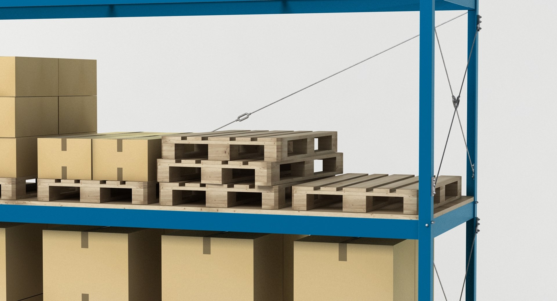 3d Model Warehouse Storage Unit